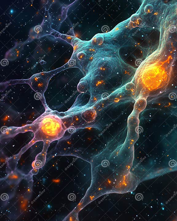 Neuro-map Representing Complex Brain Activity in a Vibrant Cosmic ...