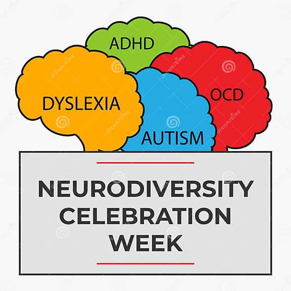 Neurodiversity Celebration Week. Vector Banner Stock Vector ...