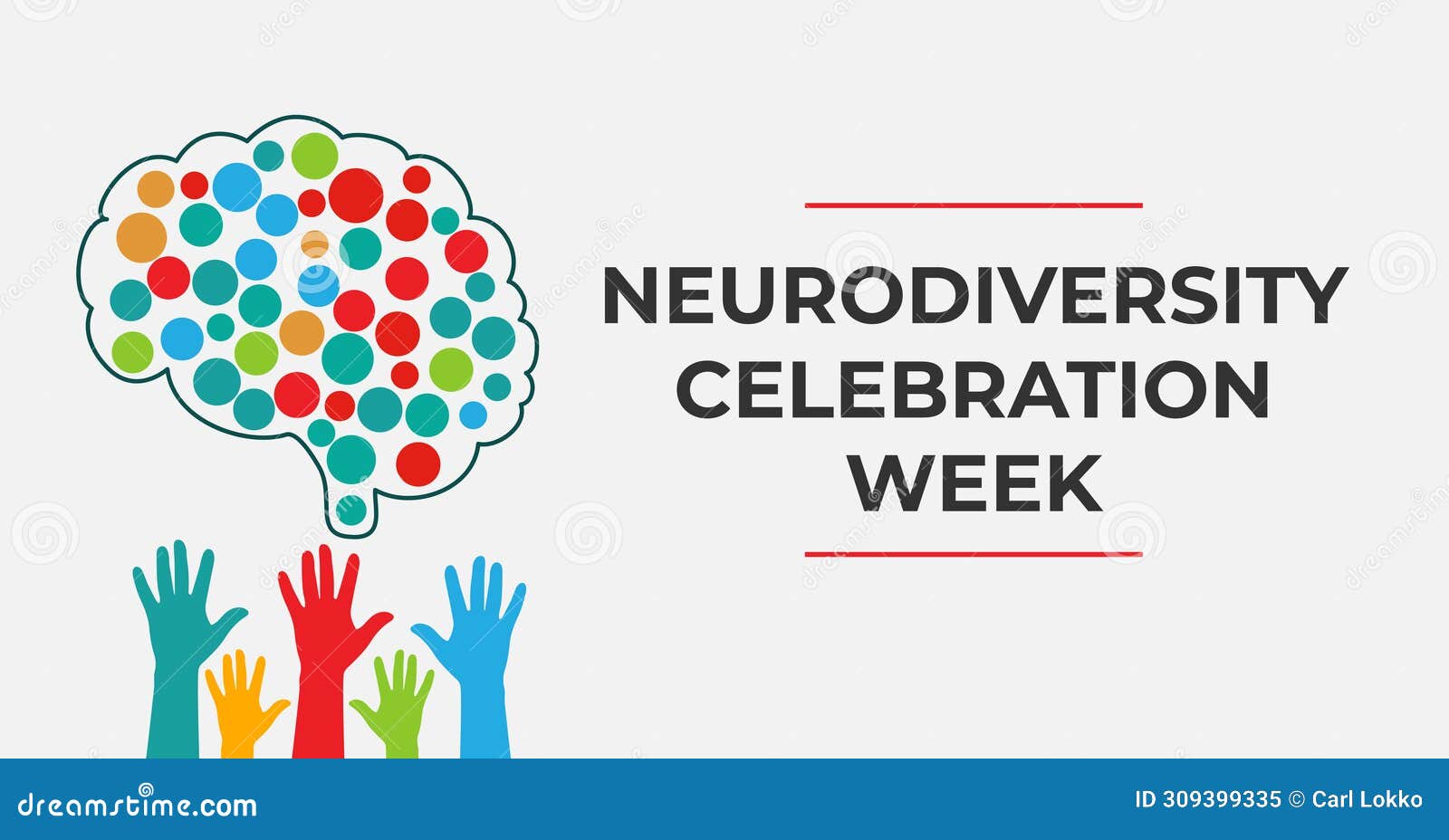 Neurodiversity Celebration Week. Vector Banner Stock Vector ...