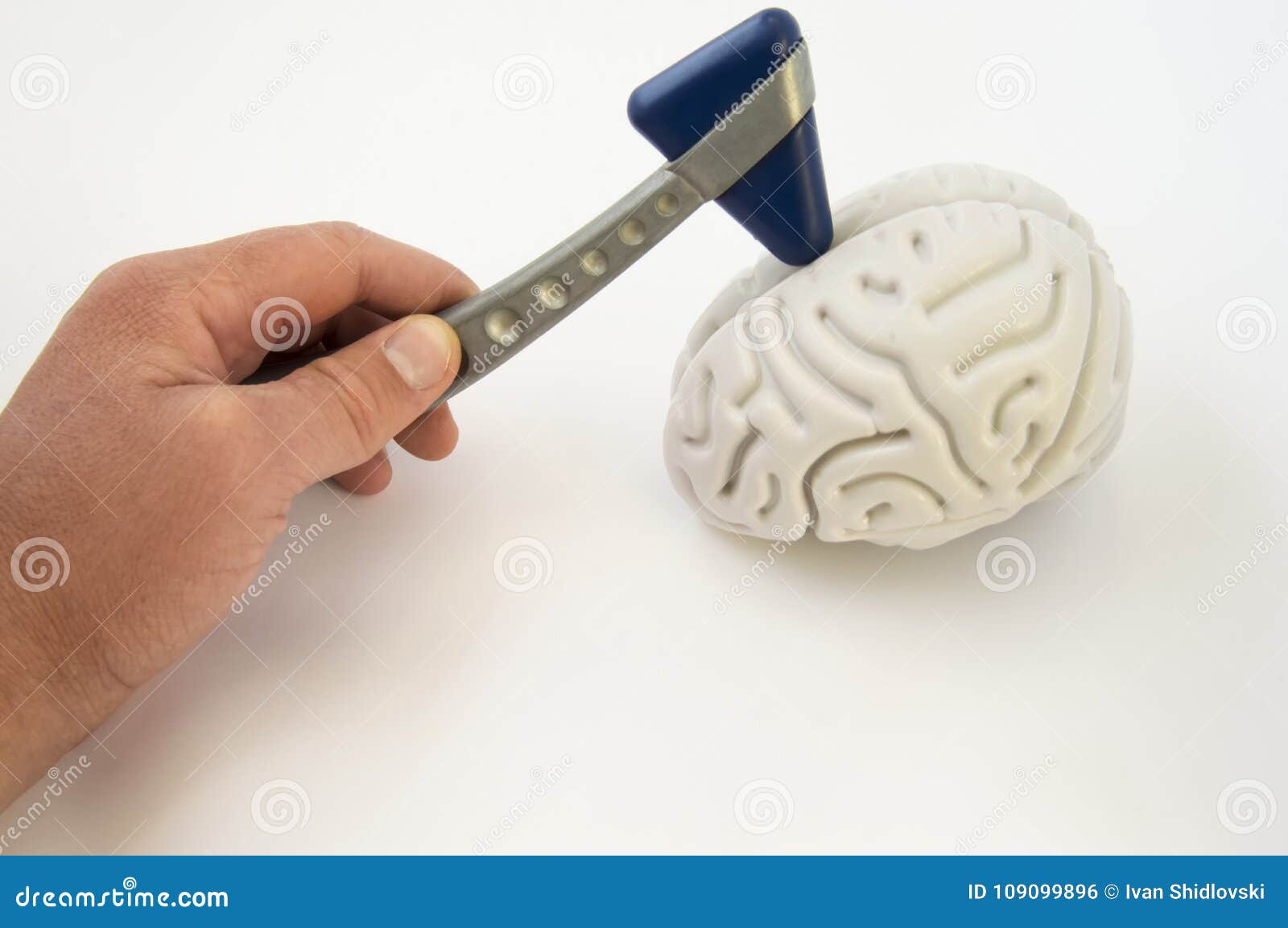 Examination Of The Brain With MRI. Doctor In Emergency Order Scans ... Examination Of The Brain With MRI. Doctor In Emergency Order Scans ...
