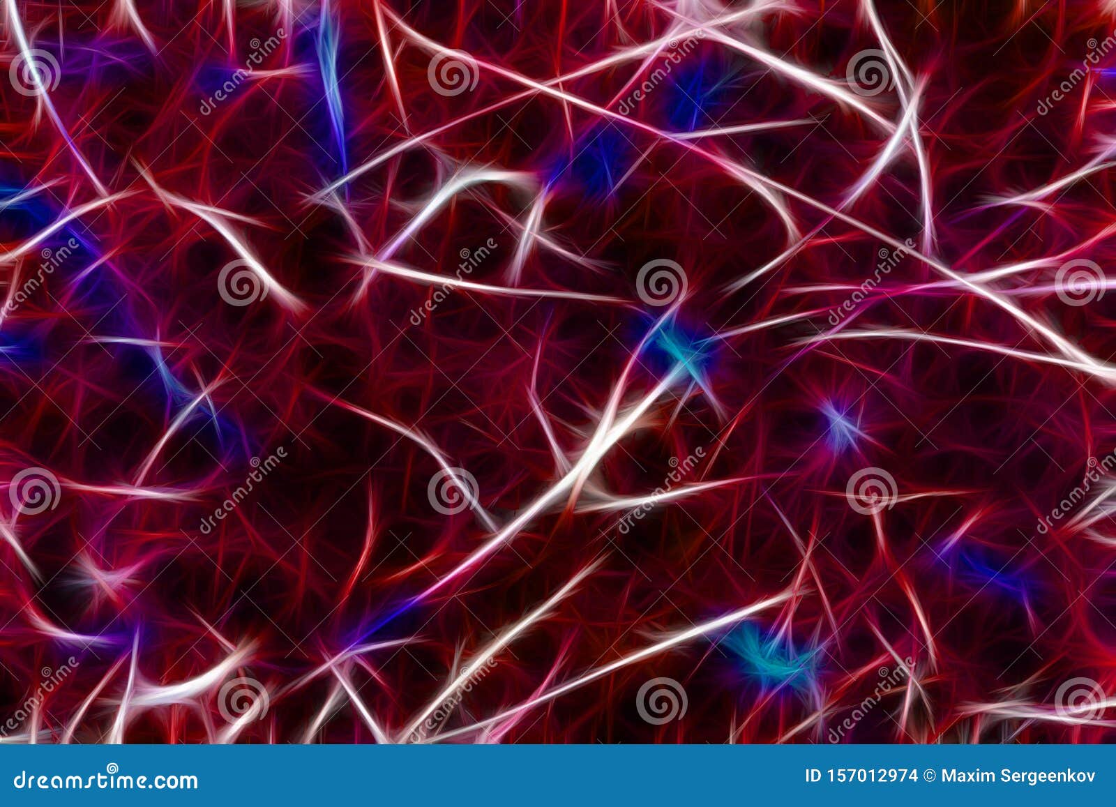 Neuron Brain Cells Background Stock Illustration - Illustration of ...