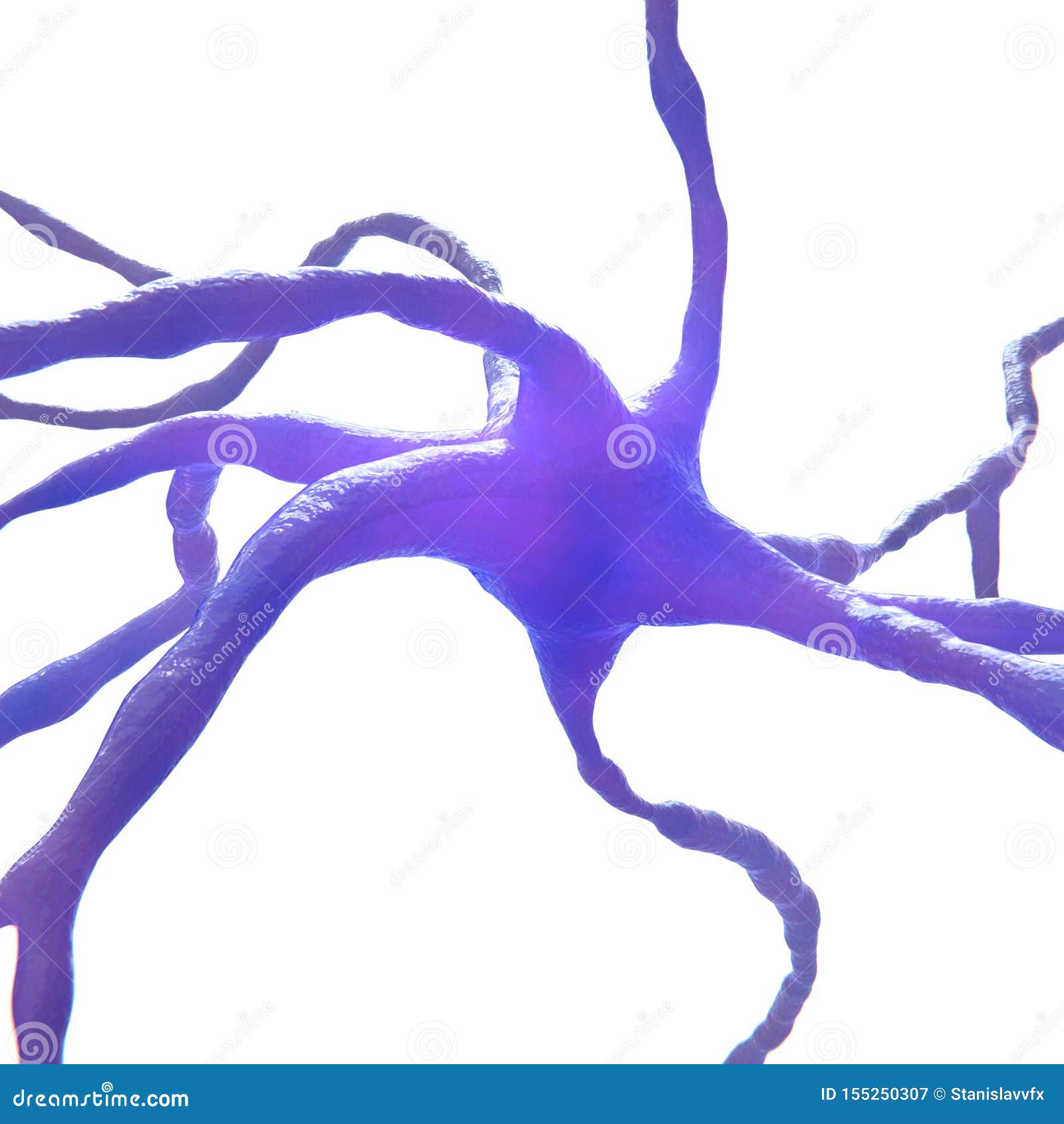 Synapse Isolated On Dark Background. Nervous System. Transmission Of ...