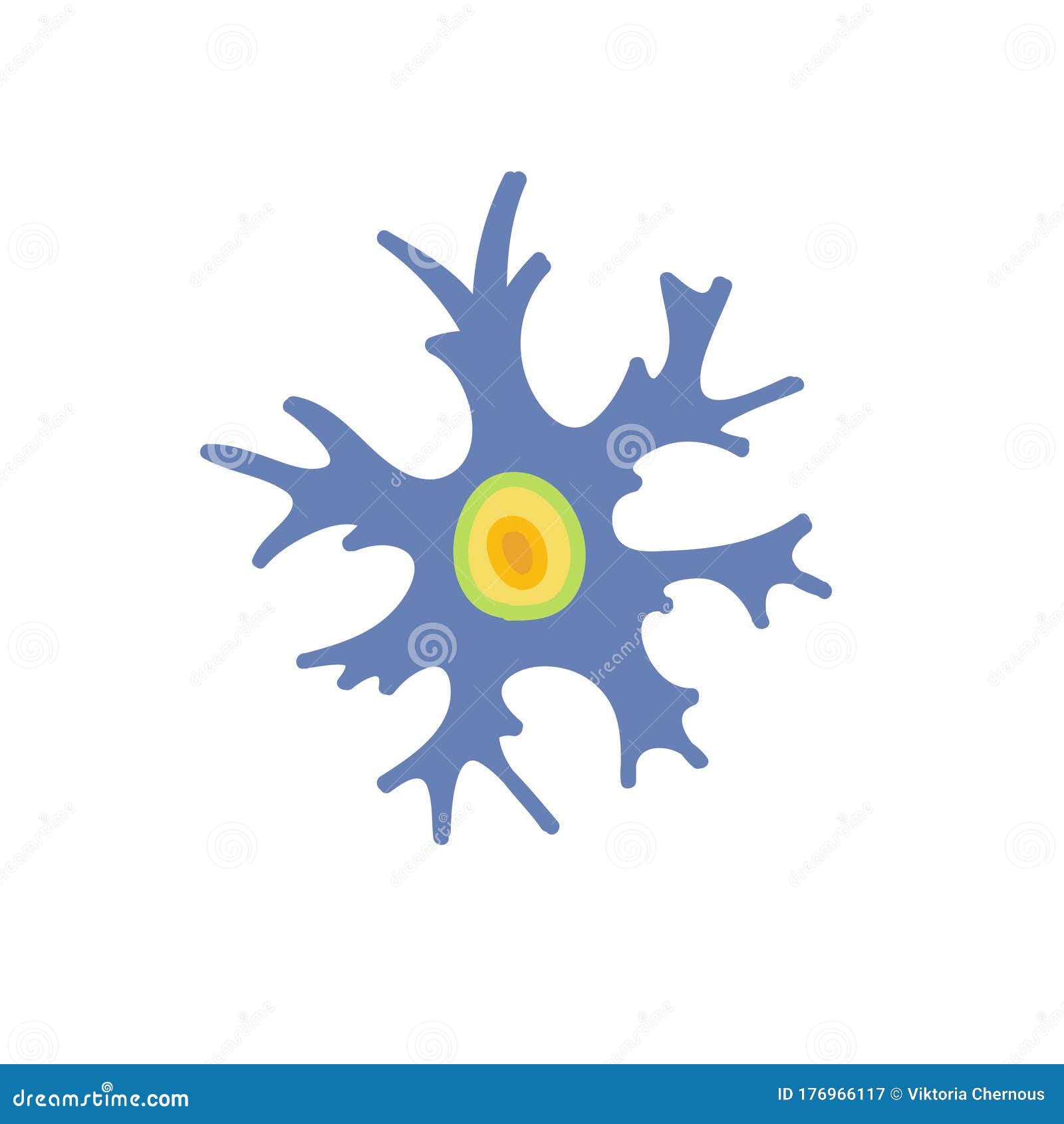 Neuron Doodle Icon, Vector Illustration Stock Illustration ... Neuron Doodle Icon, Vector Illustration Stock Illustration ...