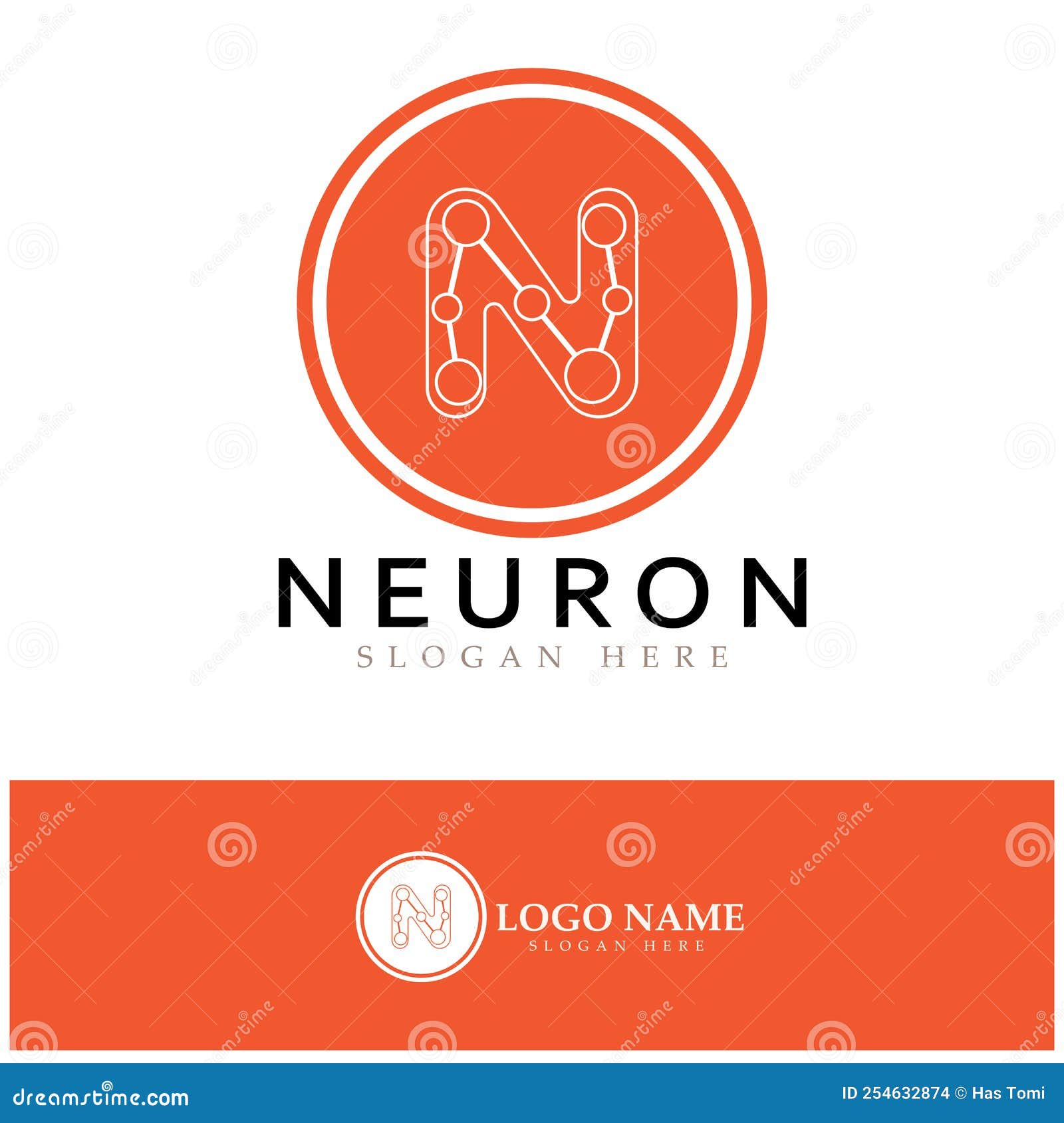 Neuron Logo or Nerve Cell Logo Design,molecule Logo Illustration ...