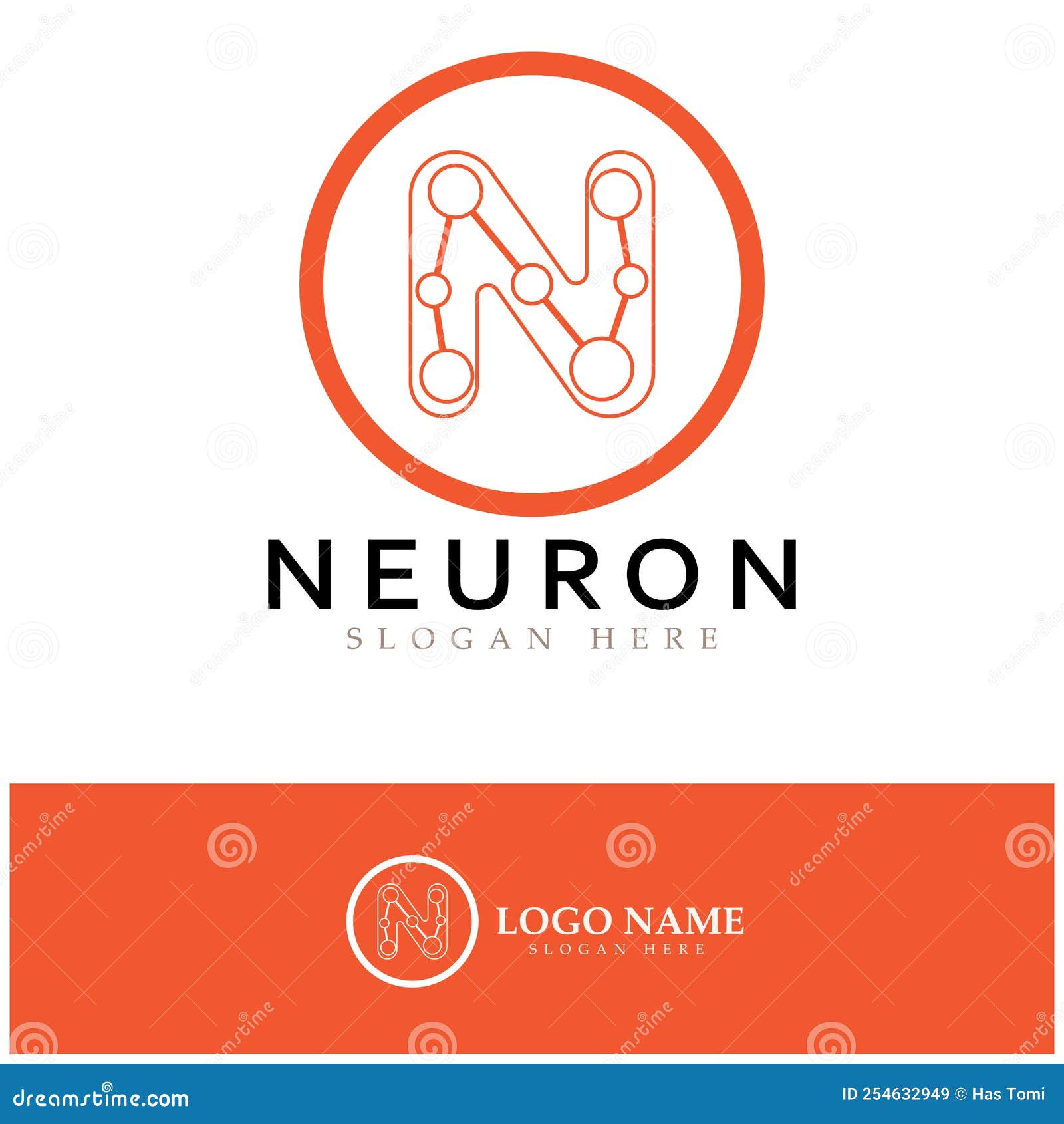 Neuron Logo or Nerve Cell Logo Design,molecule Logo Illustration ...