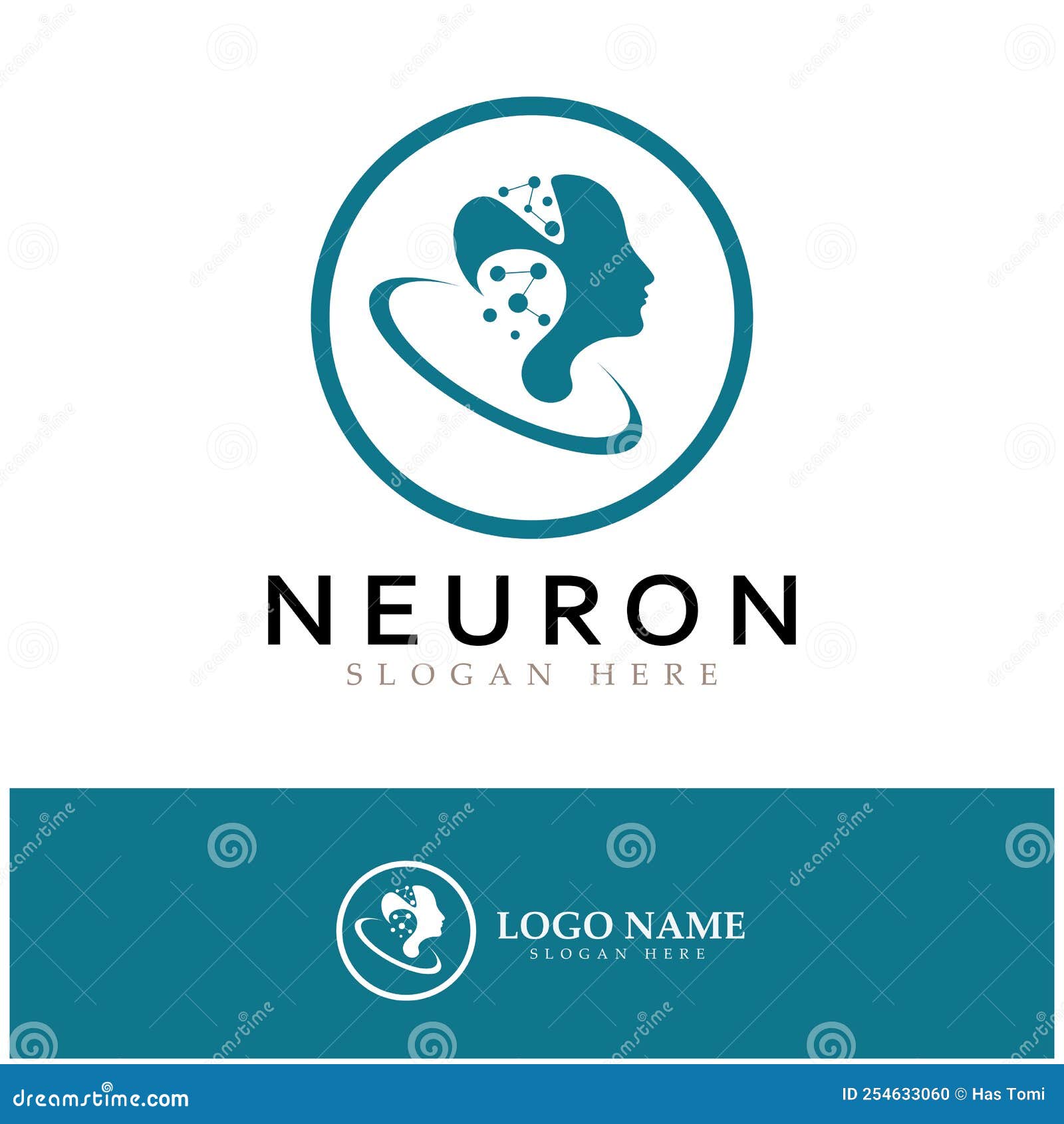 Neuron Logo or Nerve Cell Logo Design,molecule Logo Illustration ...