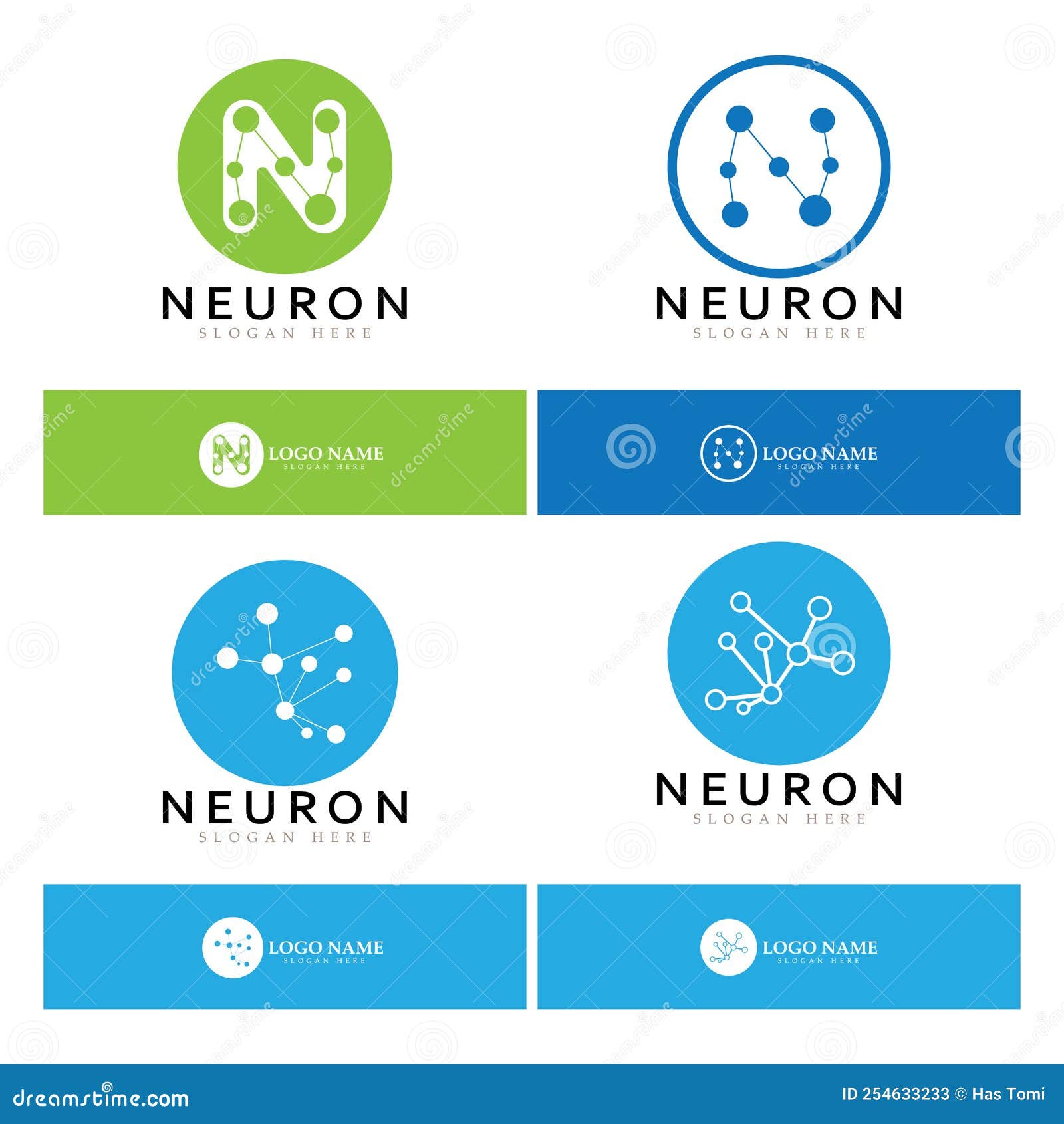 Neuron Logo or Nerve Cell Logo Design,molecule Logo Illustration ...