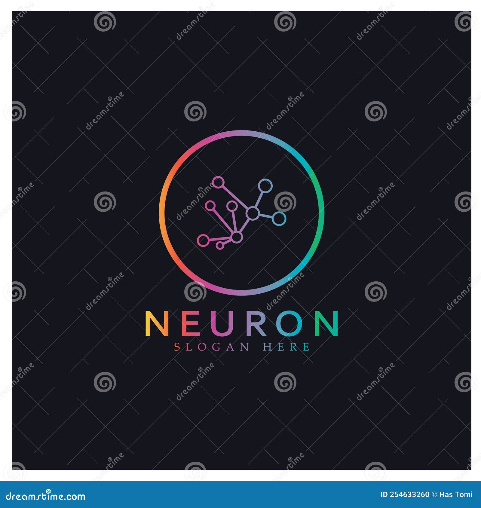 Neuron Logo or Nerve Cell Logo Design,molecule Logo Illustration ...