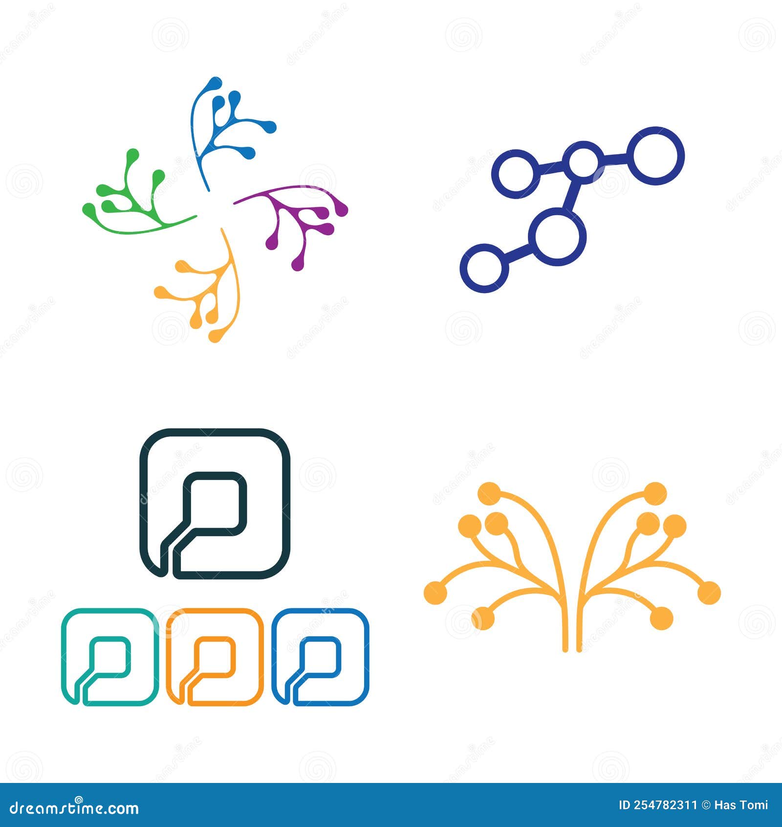 Neuron Logo or Nerve Cell Logo Design,molecule Logo Illustration ...