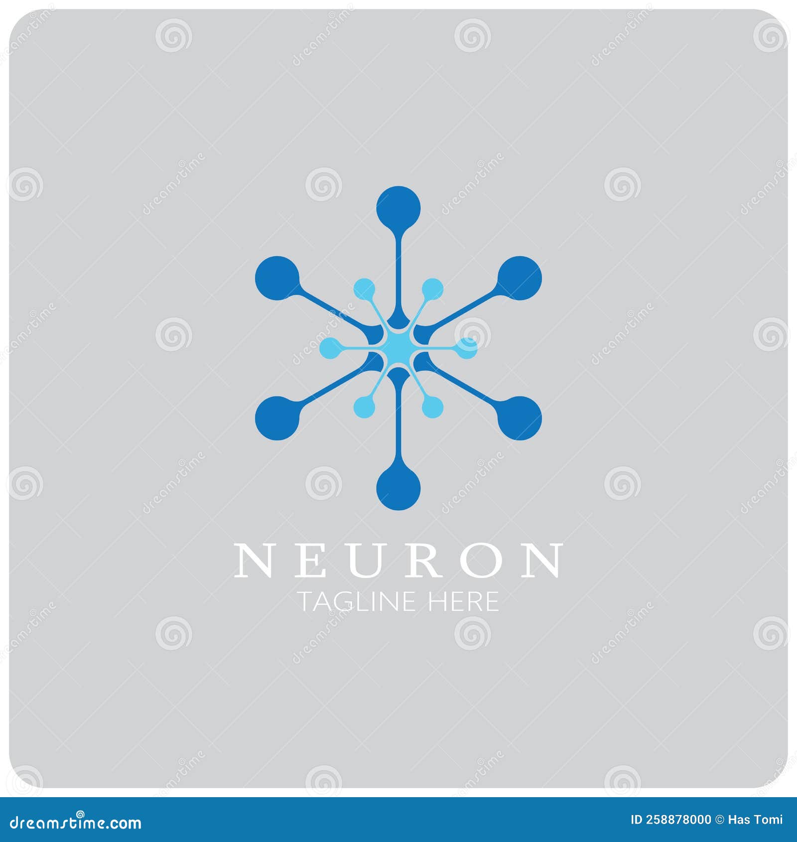 Neuron Logo or Nerve Cell Logo Design,molecule Logo Illustration ...