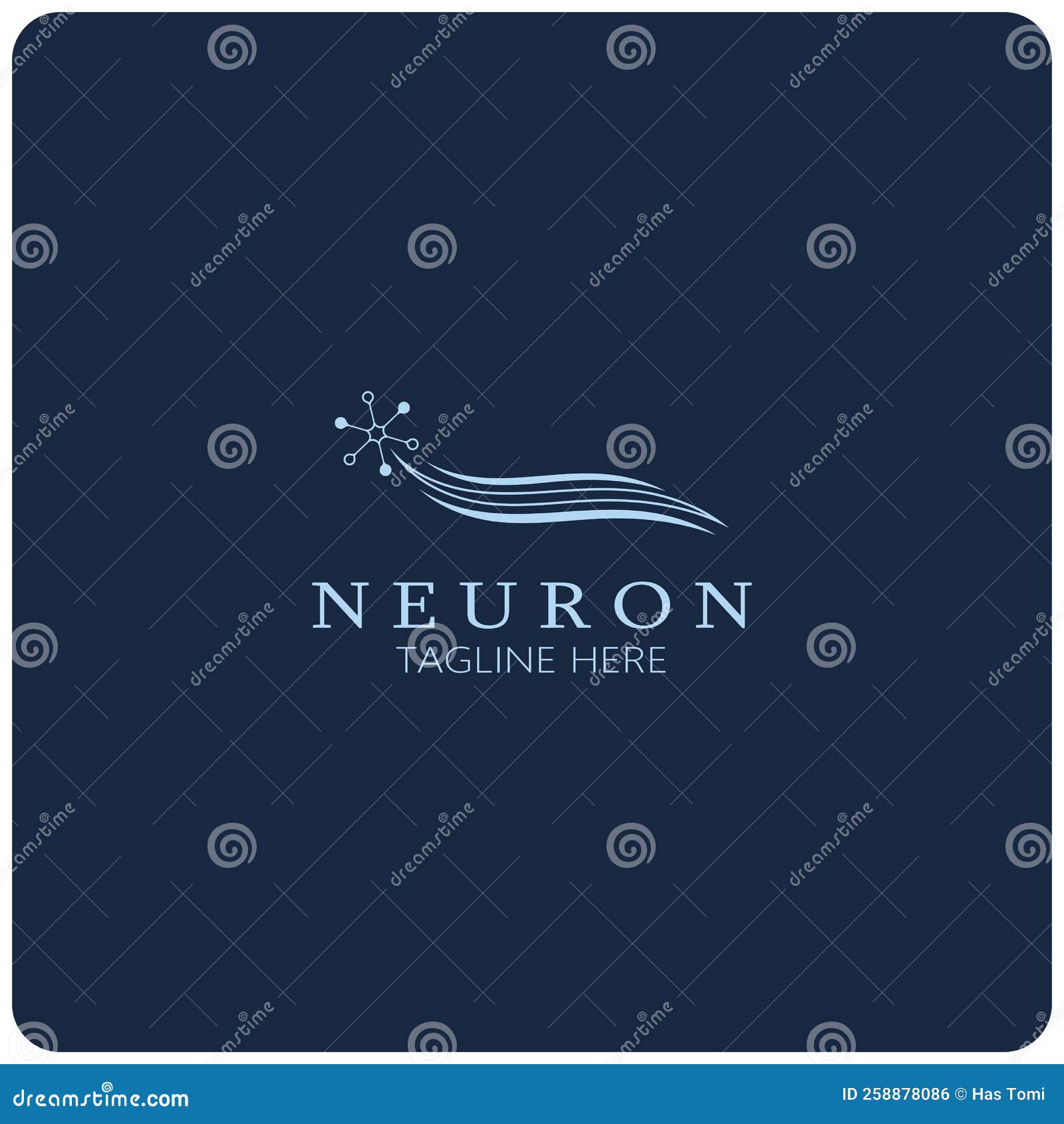 Neuron Logo or Nerve Cell Logo Design,molecule Logo Illustration ...