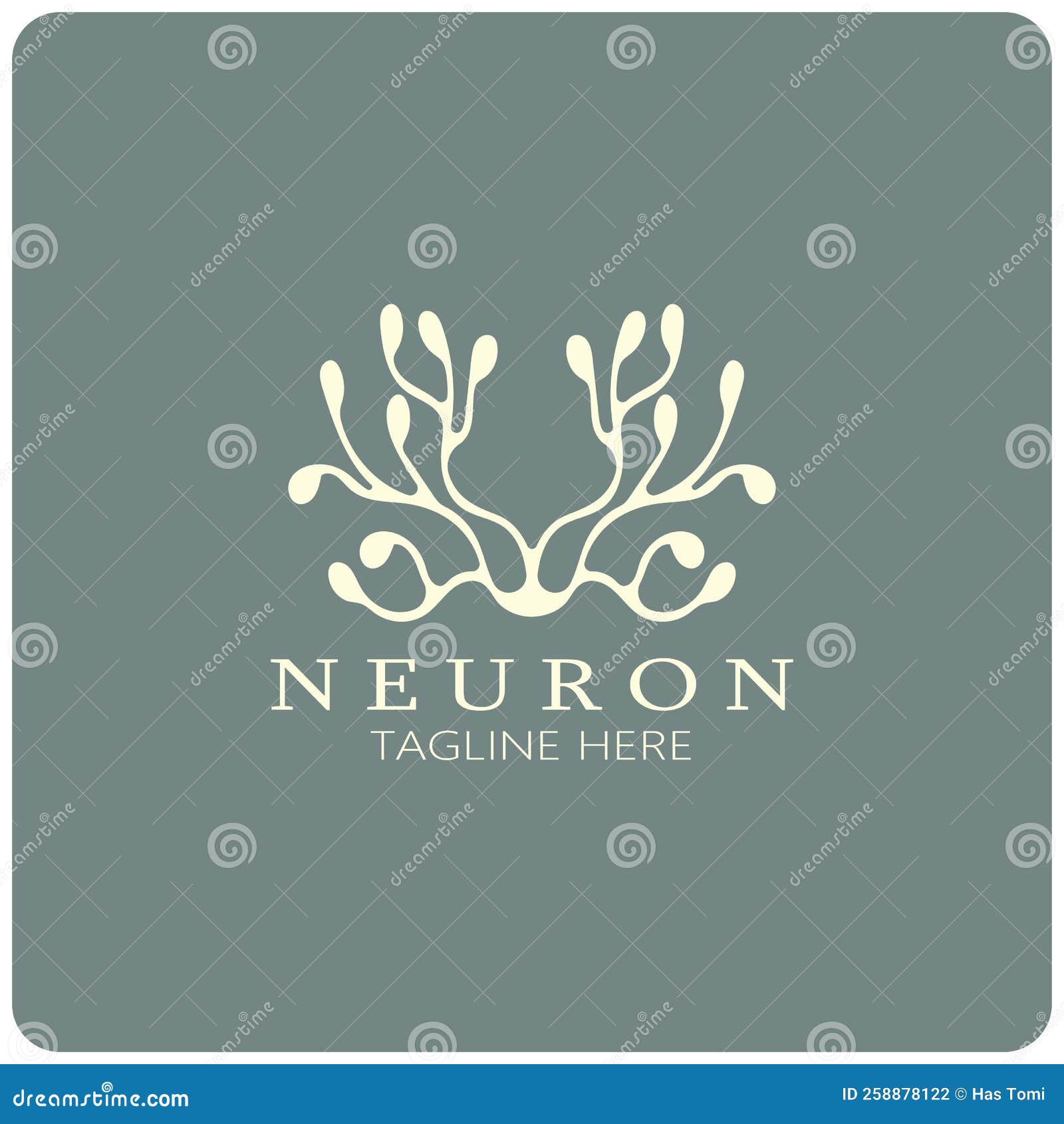 Neuron Logo or Nerve Cell Logo Design,molecule Logo Illustration ...