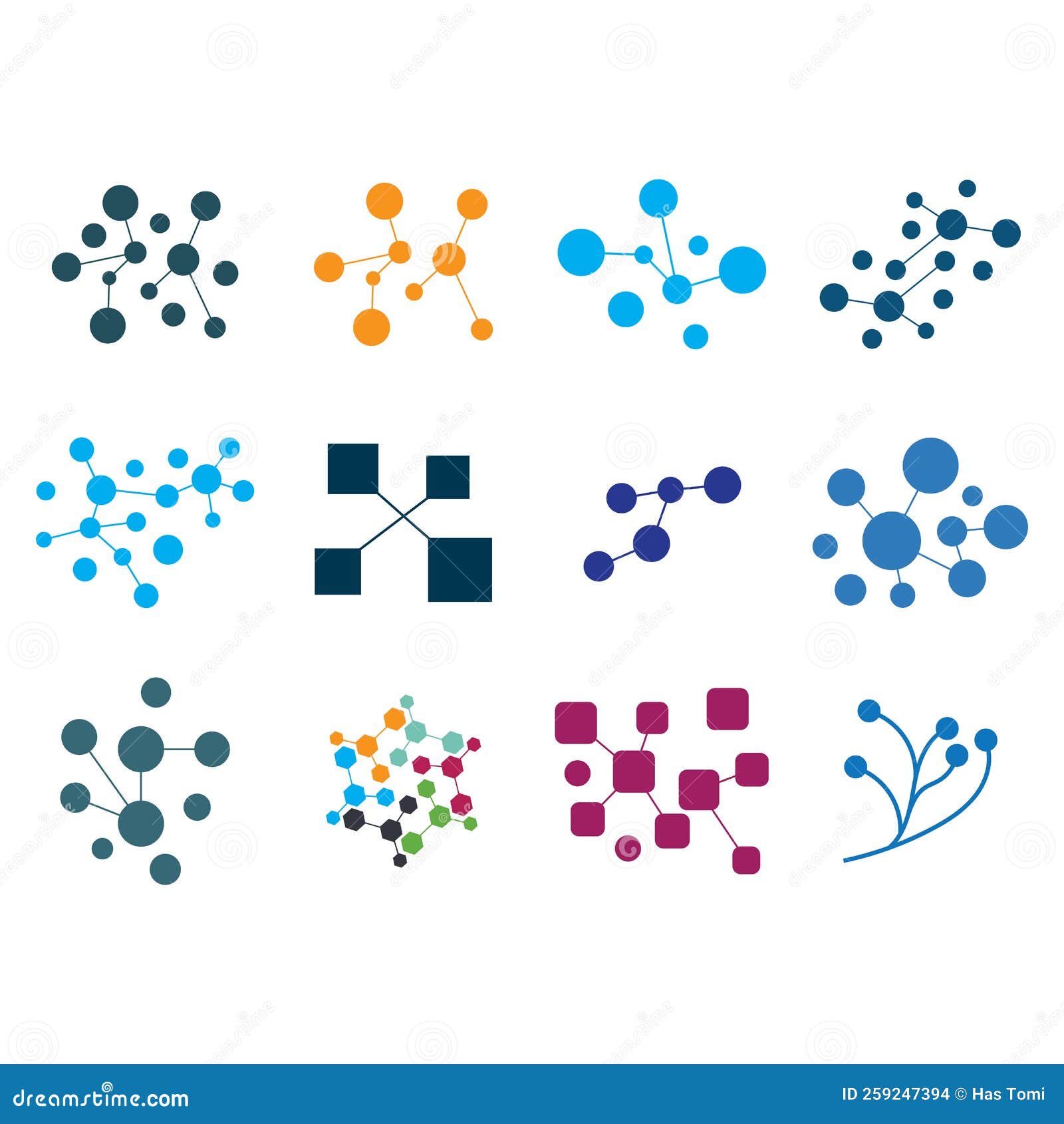 Neuron Logo or Nerve Cell Logo Design,molecule Logo Illustration ...