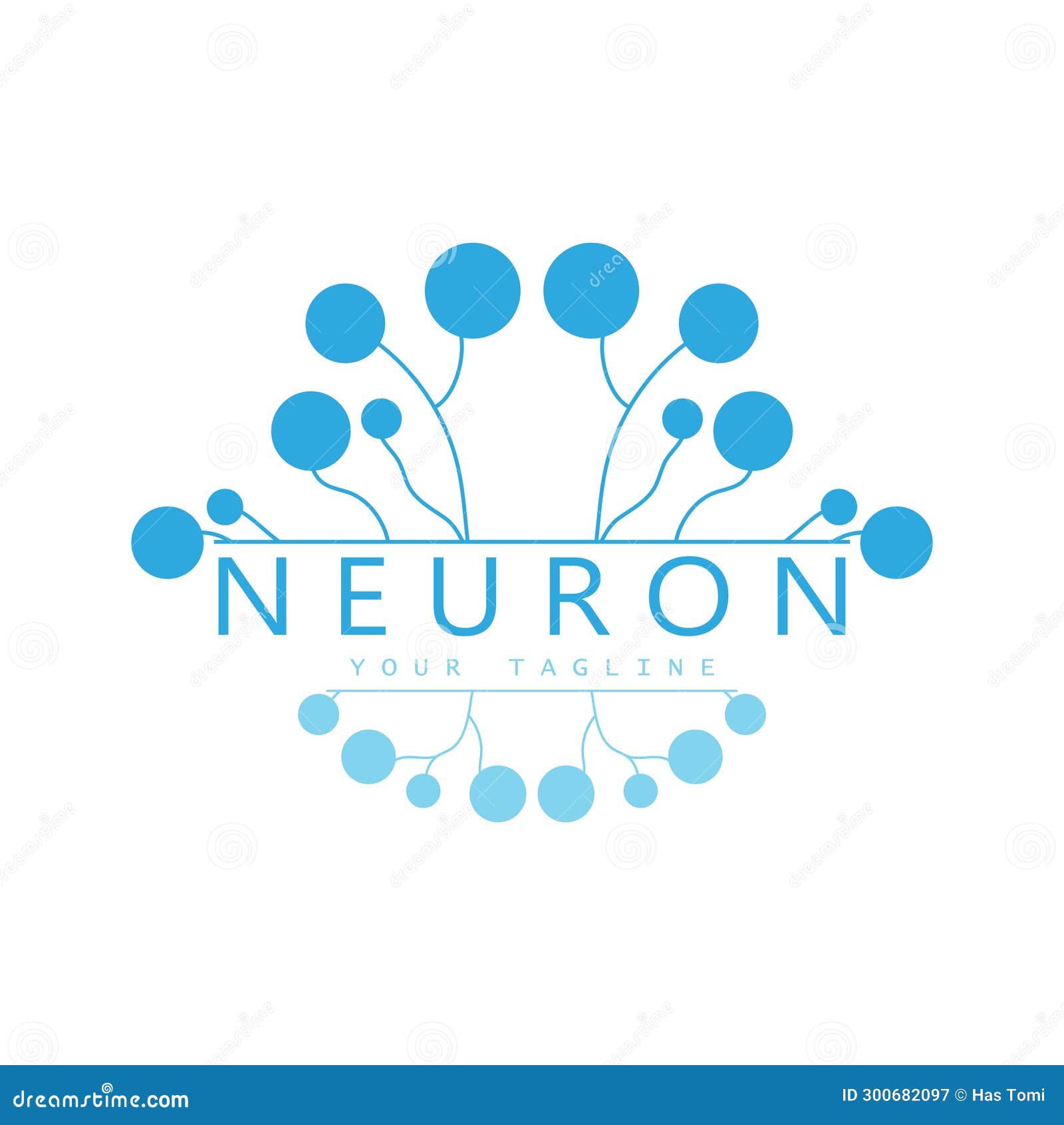 Neuron Logo or Nerve Cell Logo Design,molecule Logo Illustration ...