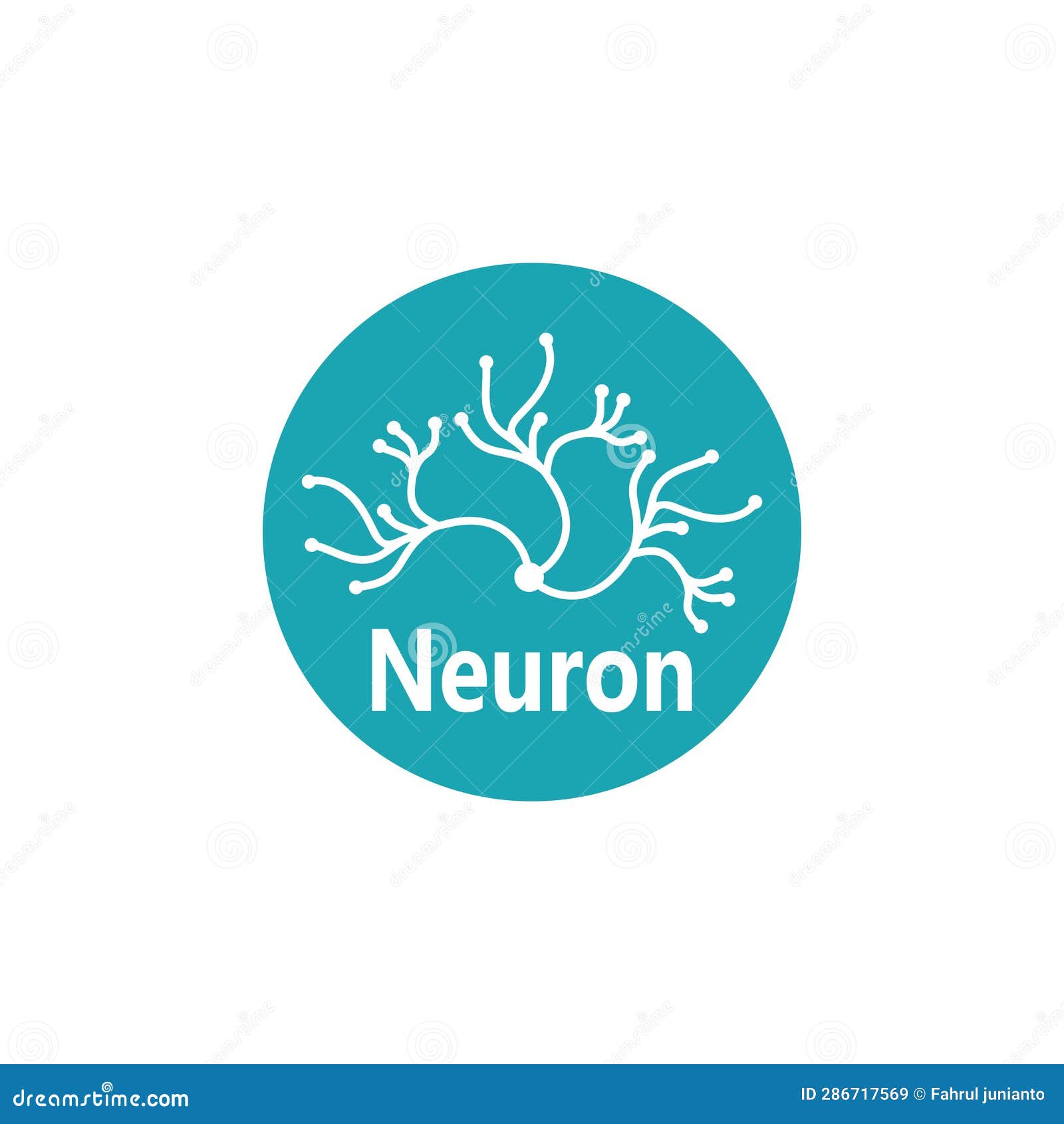 Neuron Logo and Symbol Vector Template Stock Illustration ...