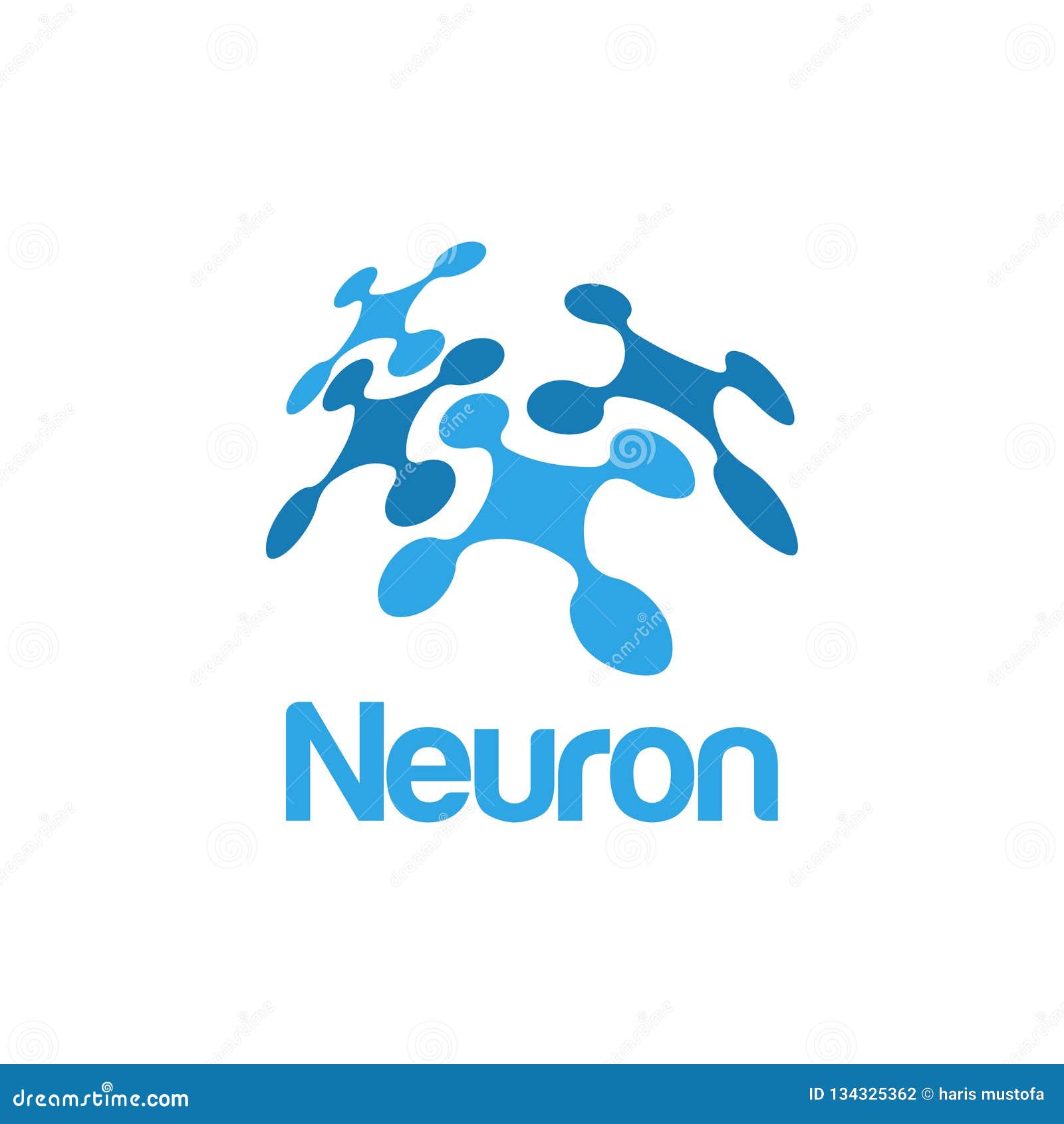Neuron Logo Design Inspiration Stock Vector - Illustration of tech ...