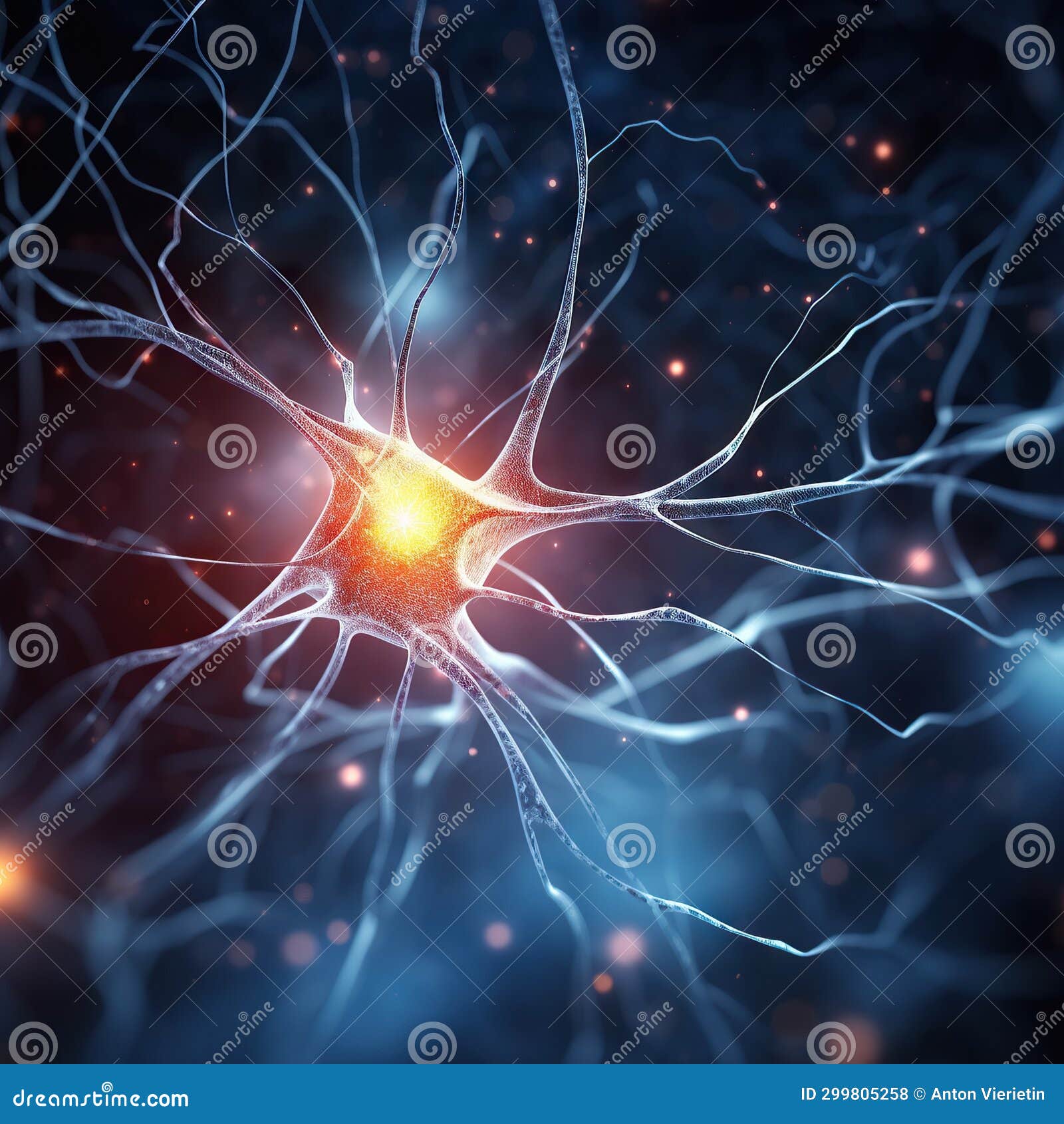 Neuron, Type of Cell that Transmits Signals Throughout Nervous System ...