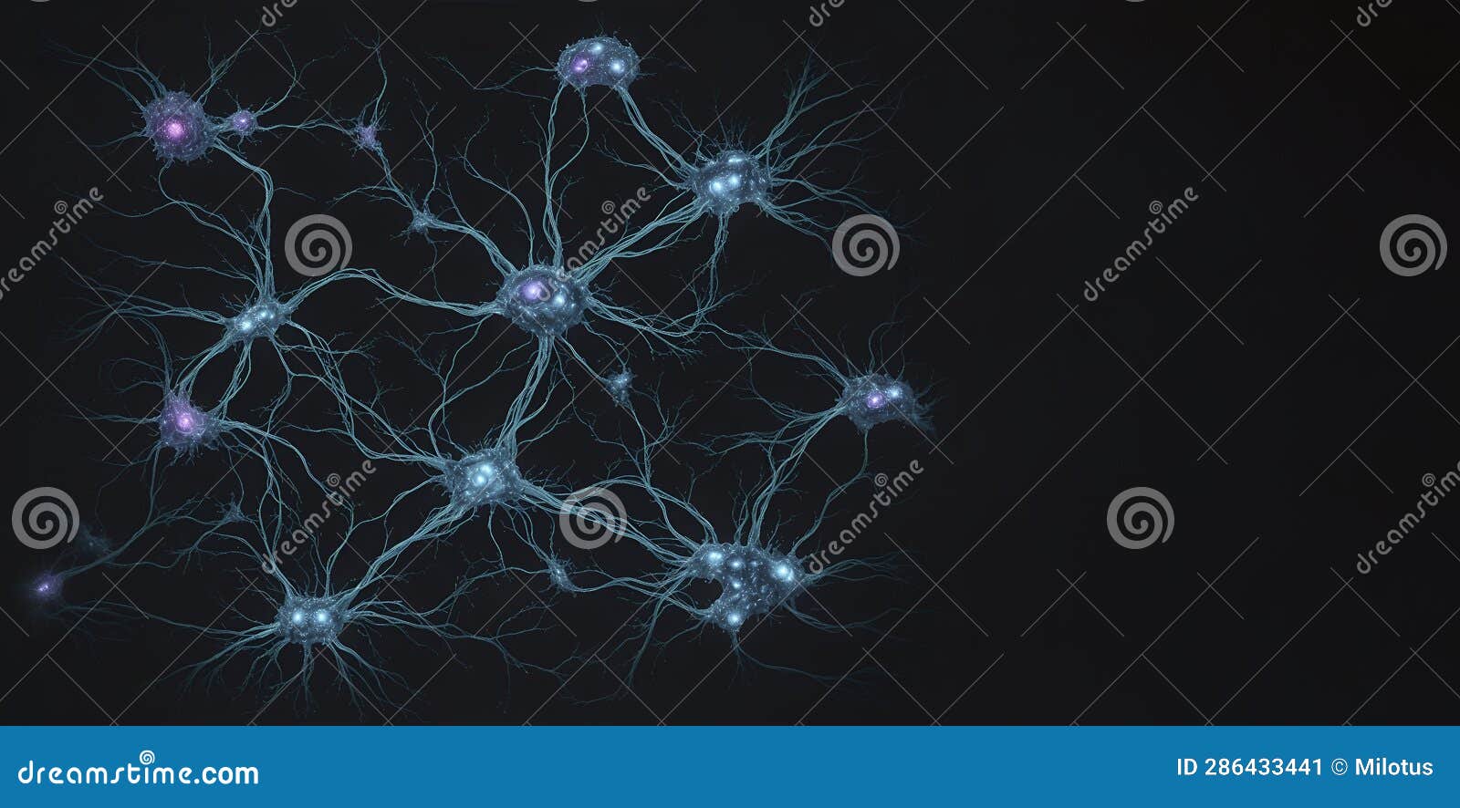 Neuronal Network with Electrical Activity of Neuron Cells Generative AI ...