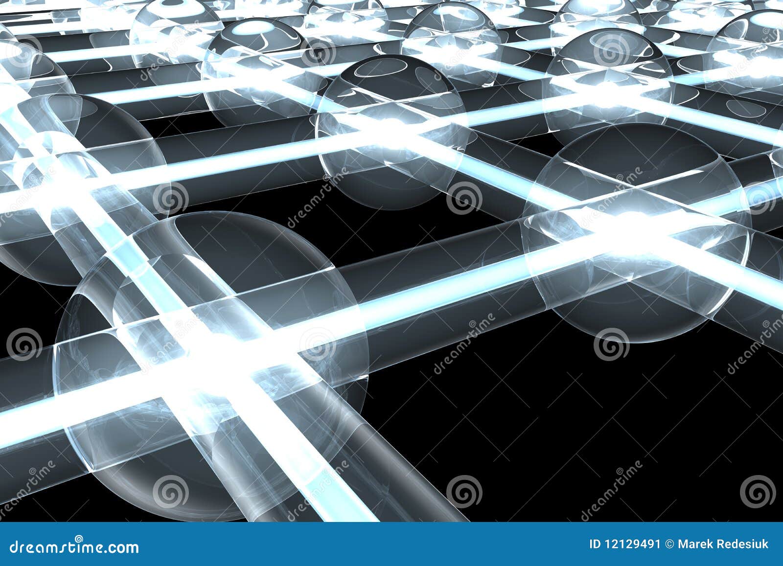 Neurons stock illustration. Illustration of communication - 12129491