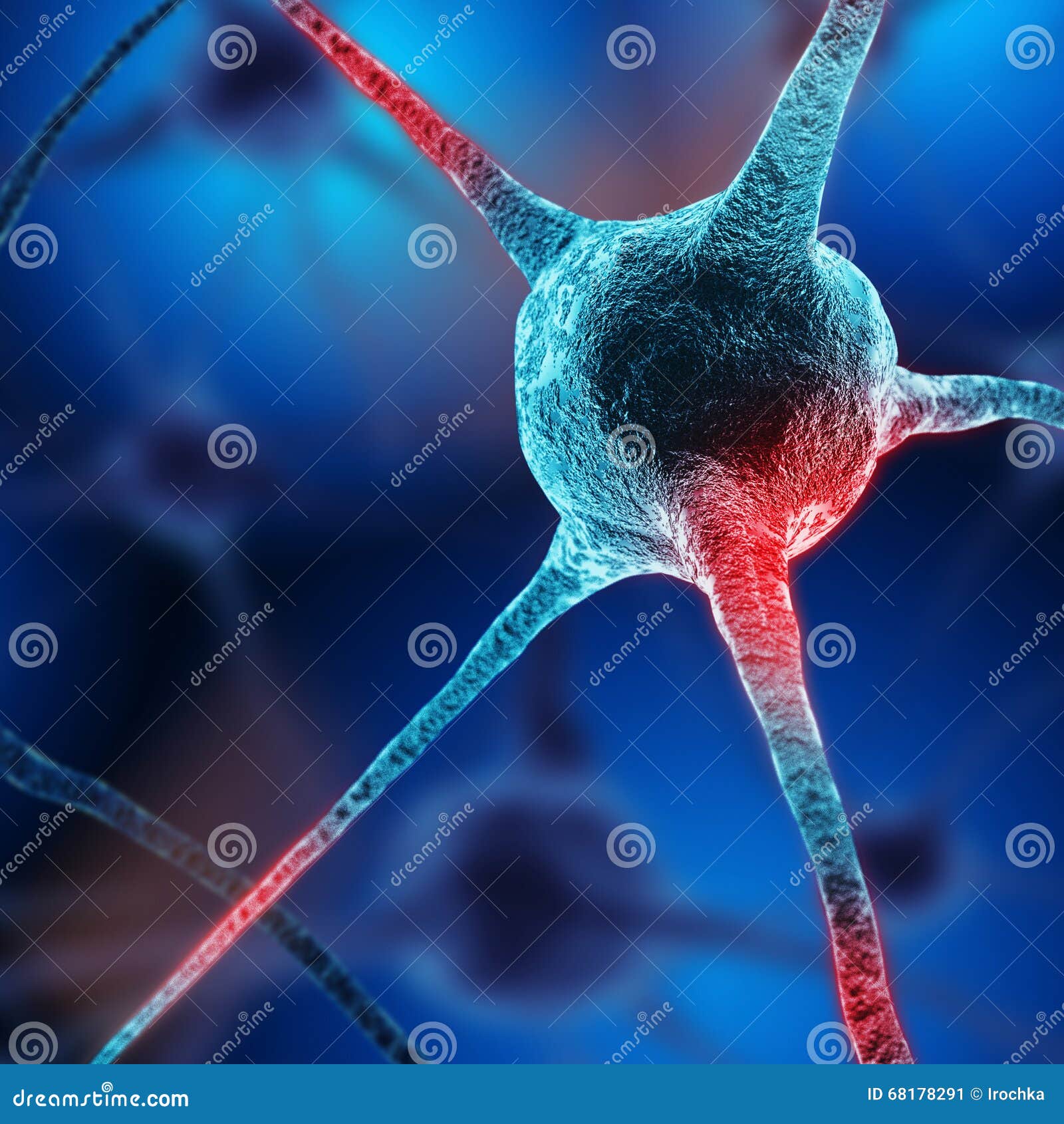 Neurons Abstract Background Stock Image - Image of cell, macro: 68178291