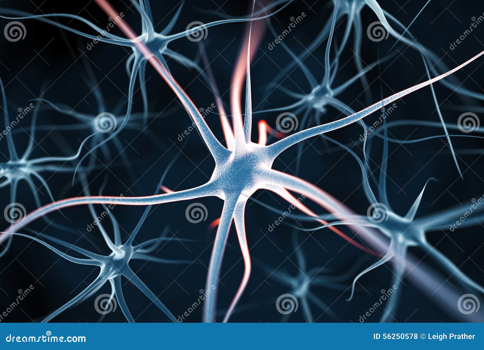 Neurons Abstract Background Stock Illustration - Illustration of neuro ...