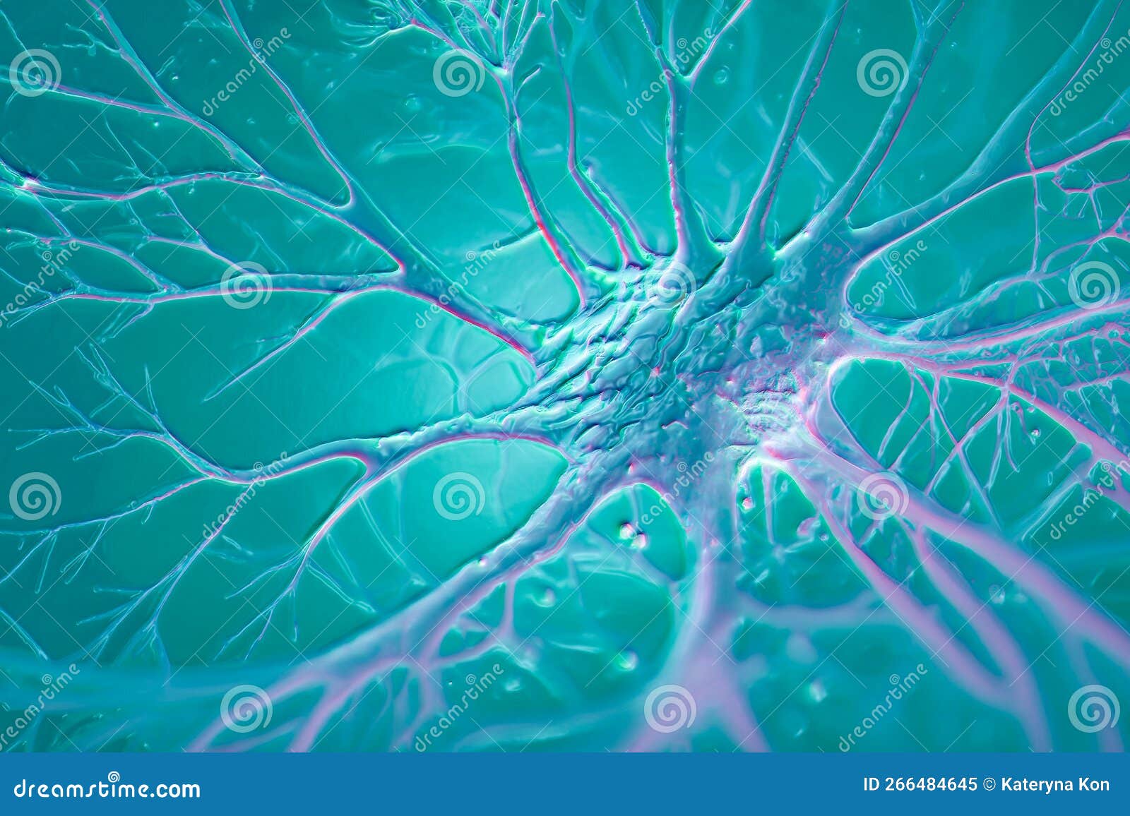 Neurons, Brain Cells, Neural Network, 3D Illustration Stock ...