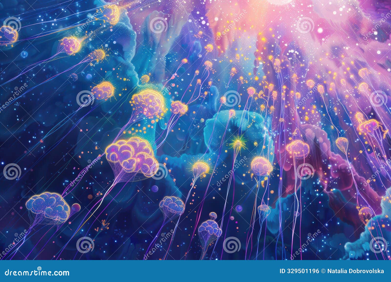 Neurons Healing with Advanced Technology, Vibrant Energy, and ...