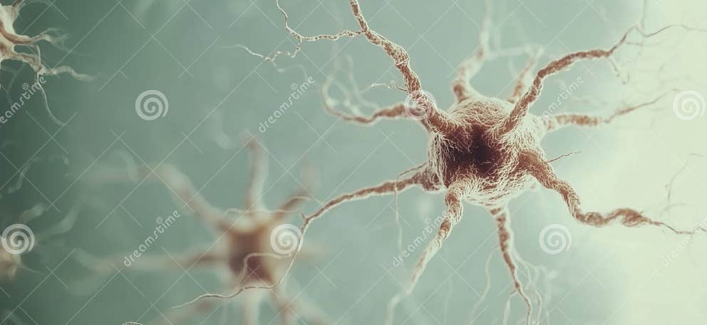 Neurons with Intricate Dendritic Structures Showcasing Neural ...