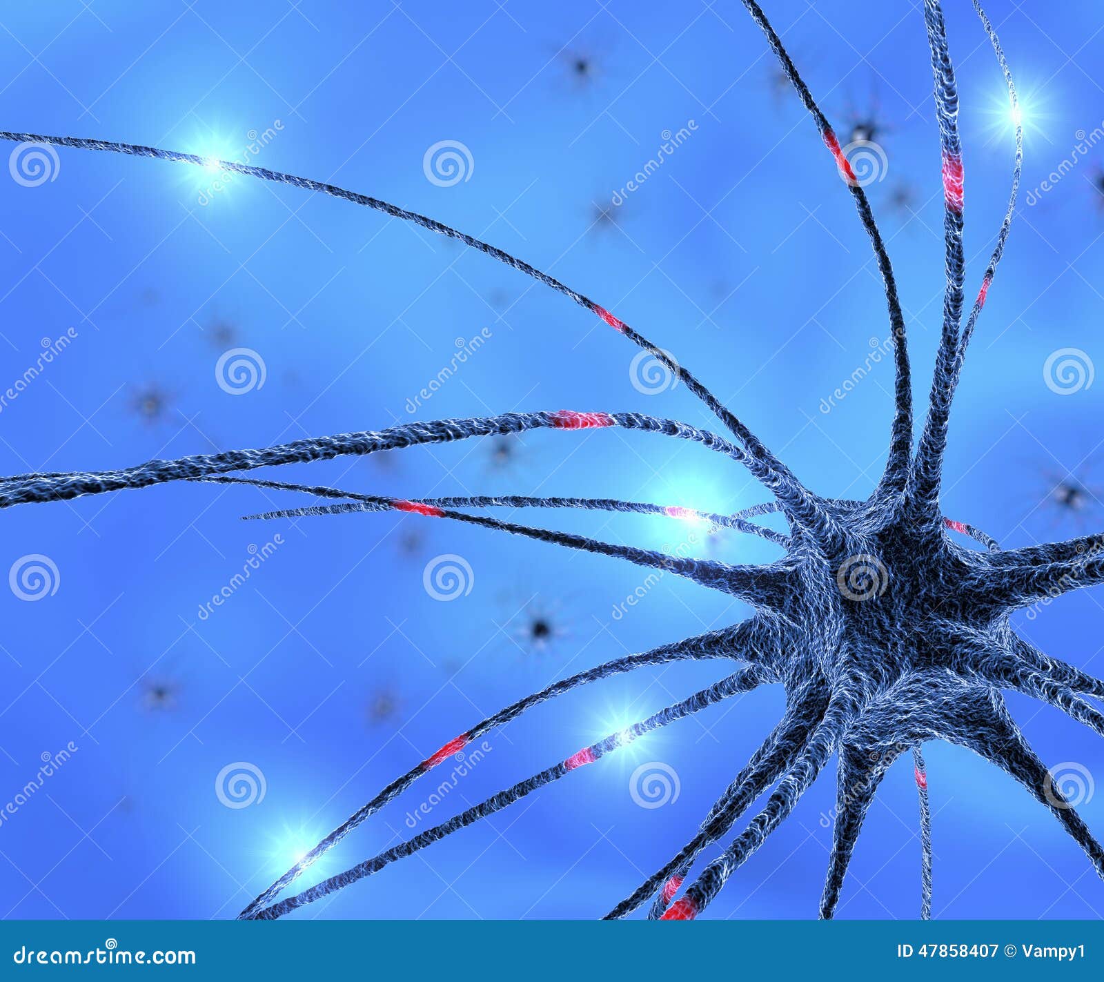 Neurons Synapse Brain Functions Stock Illustration - Image: 47858407 Neurons Synapse Brain Functions Stock Illustration - Image: 47858407