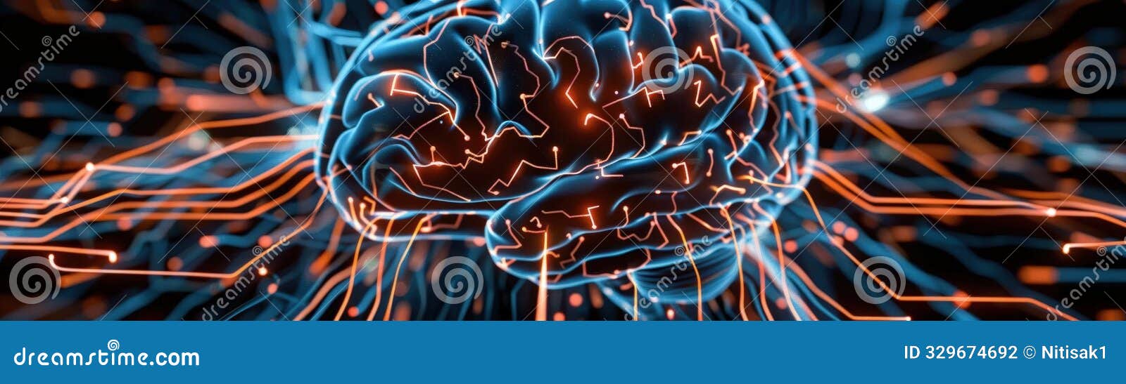 Neurotechnology Braincomputer Interface Stock Photo | CartoonDealer.com ...