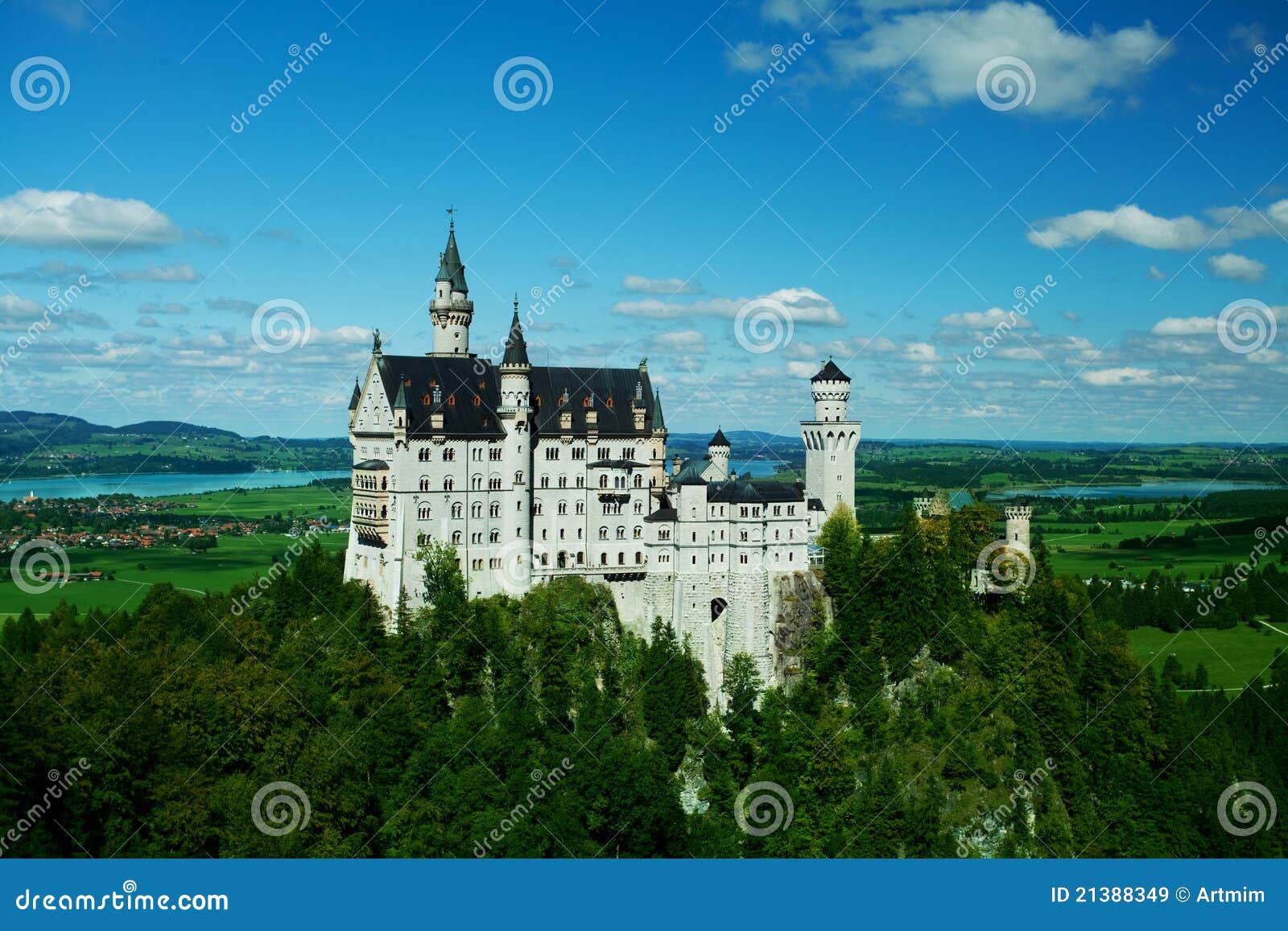 Neuschwanstein Castle, Bavaria, Germany Stock Image - Image of alps ...