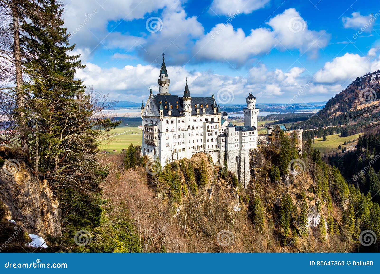 Neuschwanstein Castle the Famous Castle in Germany Located in Fussen ...