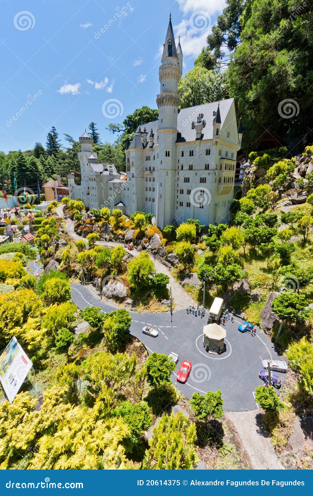 Neuschwanstein Castle Mini World Gramado Brazil Editorial Image - Image ...