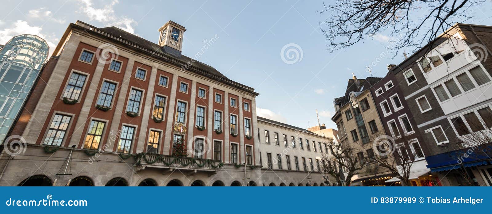 Neuss city view germany stock image. Image of architecture - 83879989