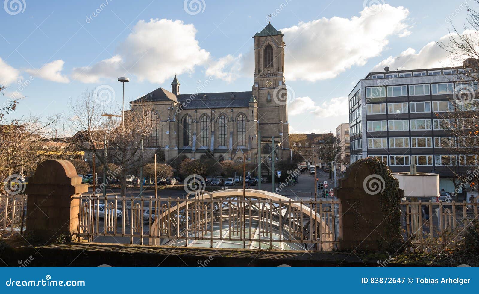 Neuss-Stadtansicht Deutschland Redaktionelles Stockfotografie - Bild ...