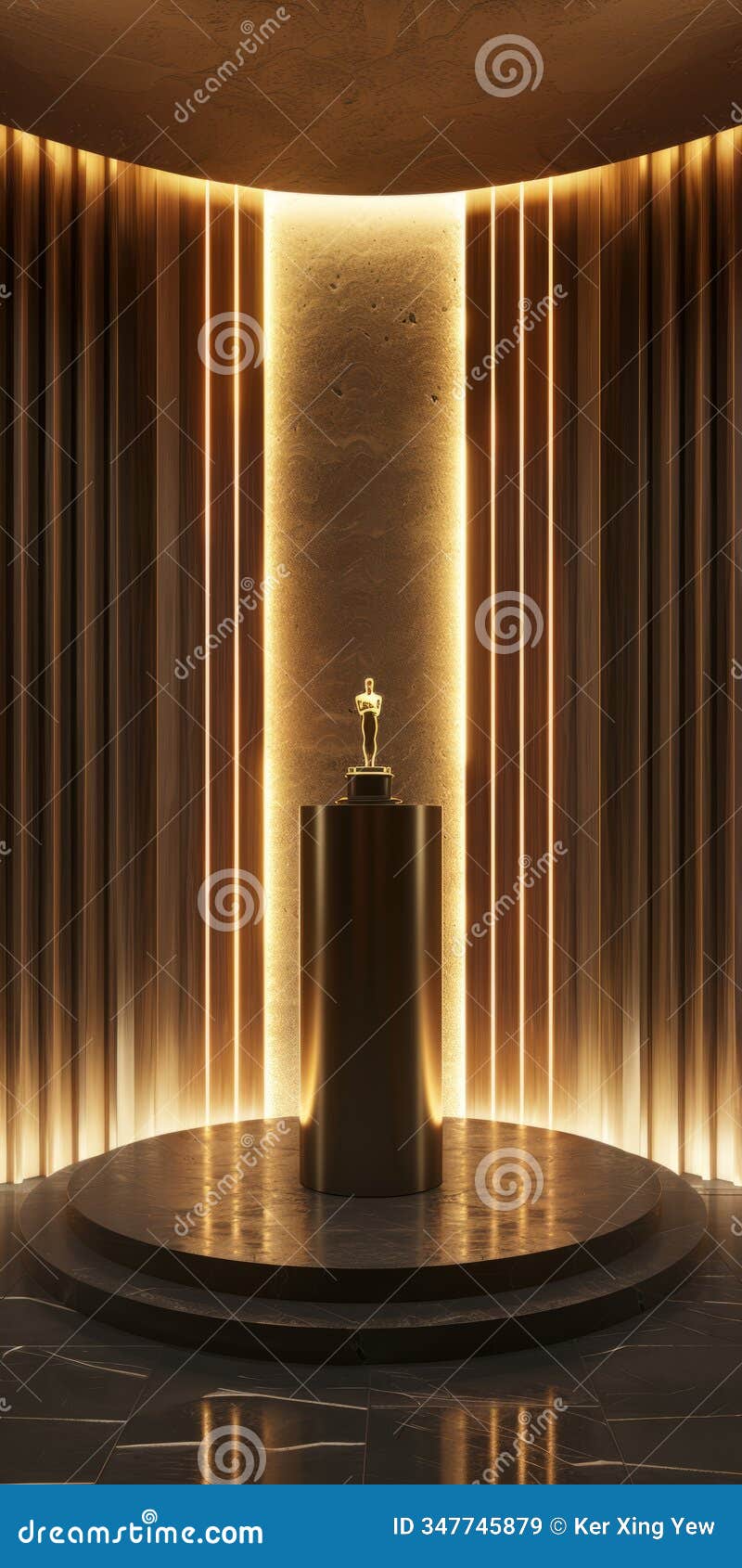 Neutral Backdrop Allows the Award Podium To Shine As a Symbol of ...
