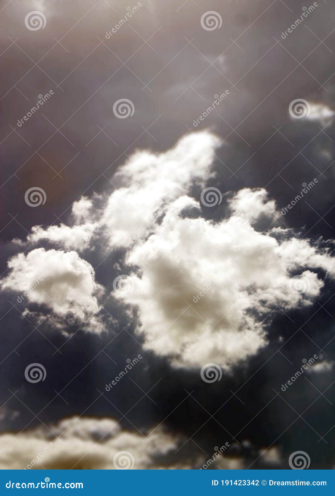 Neutral Clouds stock photo. Image of place, morning - 191423342