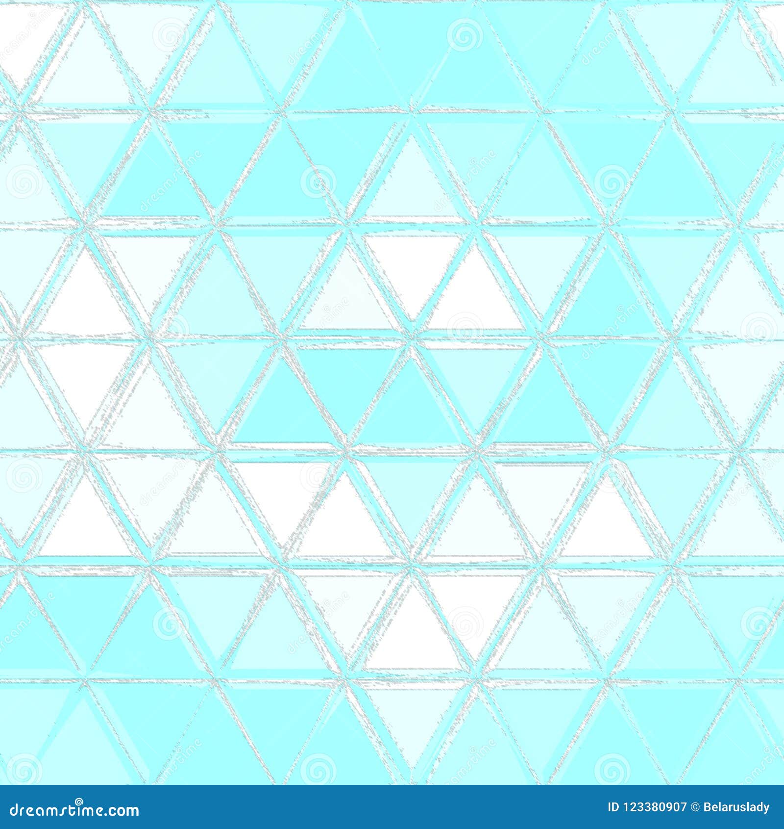 Neutral Colored Triangles Geometric Continuous Pattern Stock ...