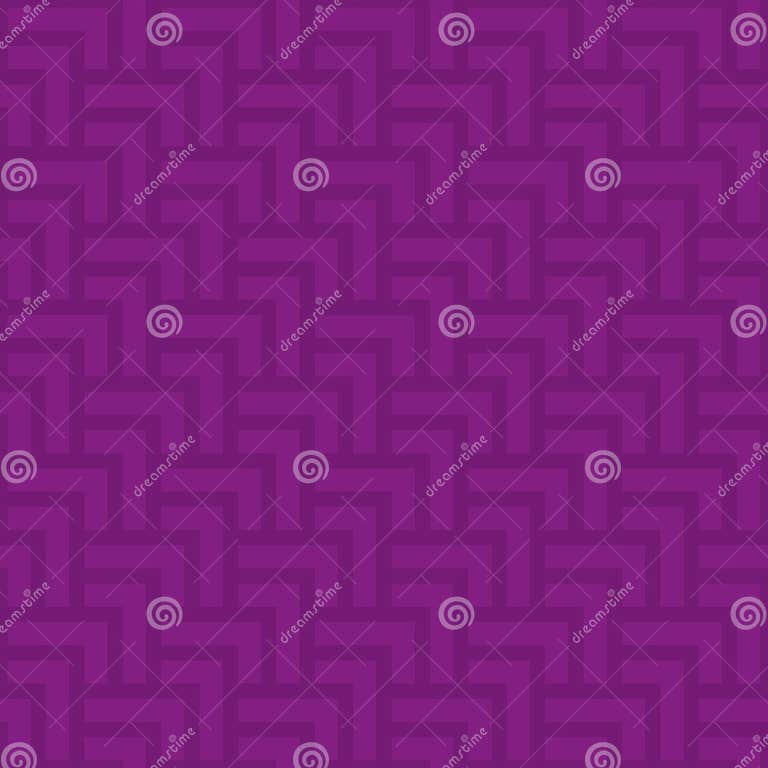 Neutral Geometric Seamless Purple Pattern Stock Vector Illustration