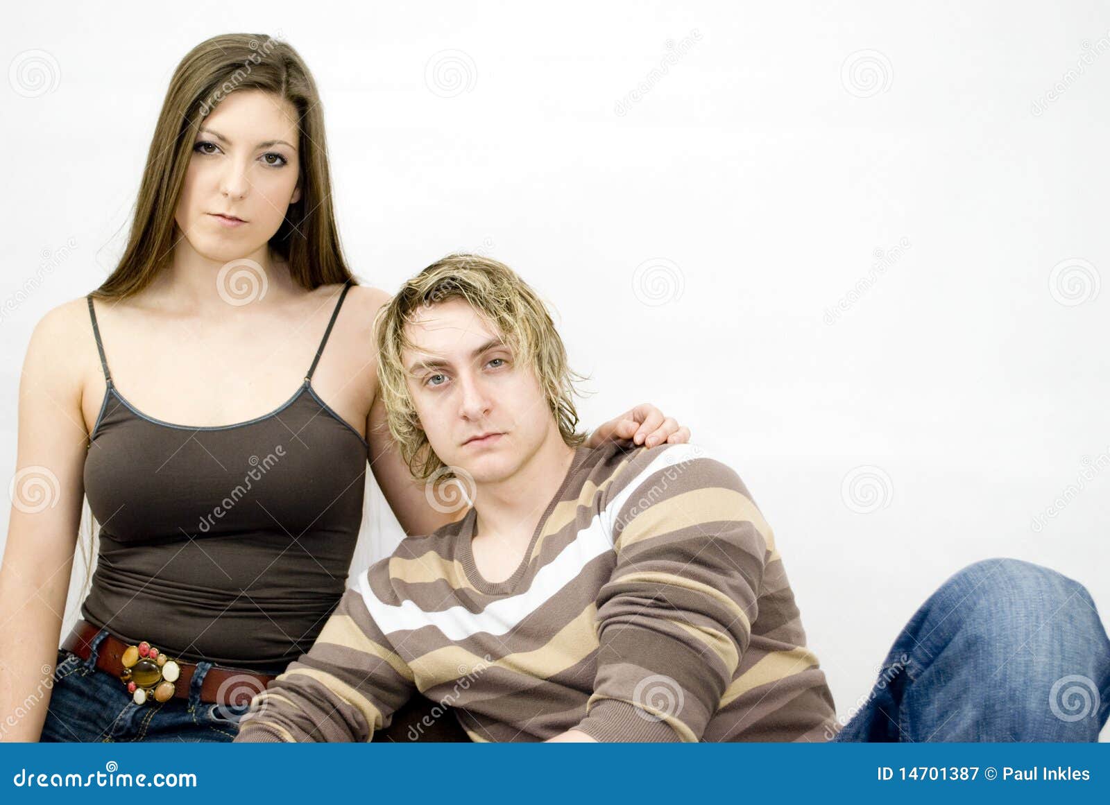 Neutral Portrait stock image. Image of female, portrait - 14701387