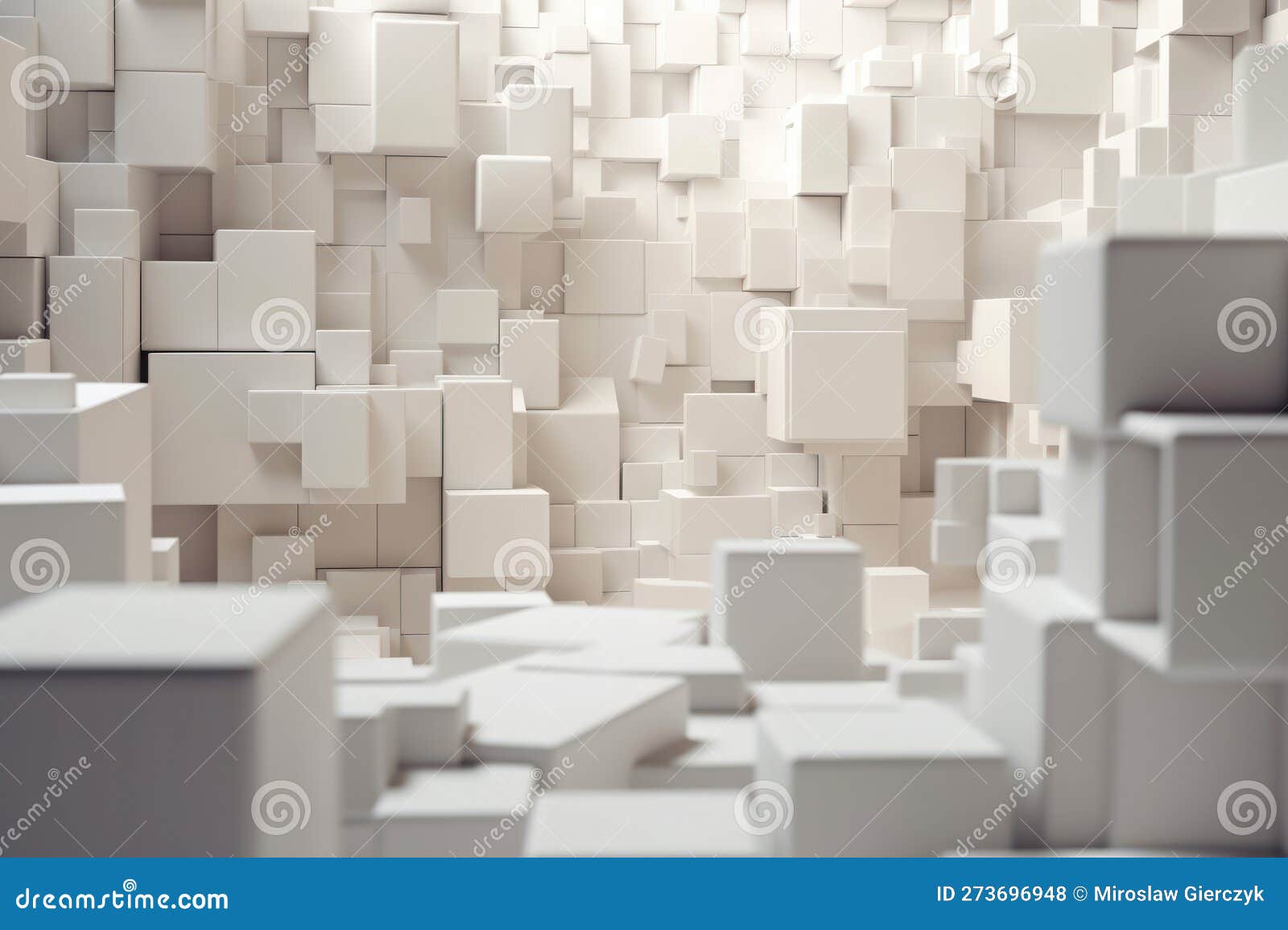Neutral Rectangle Pattern Background Stock Illustration - Illustration ...