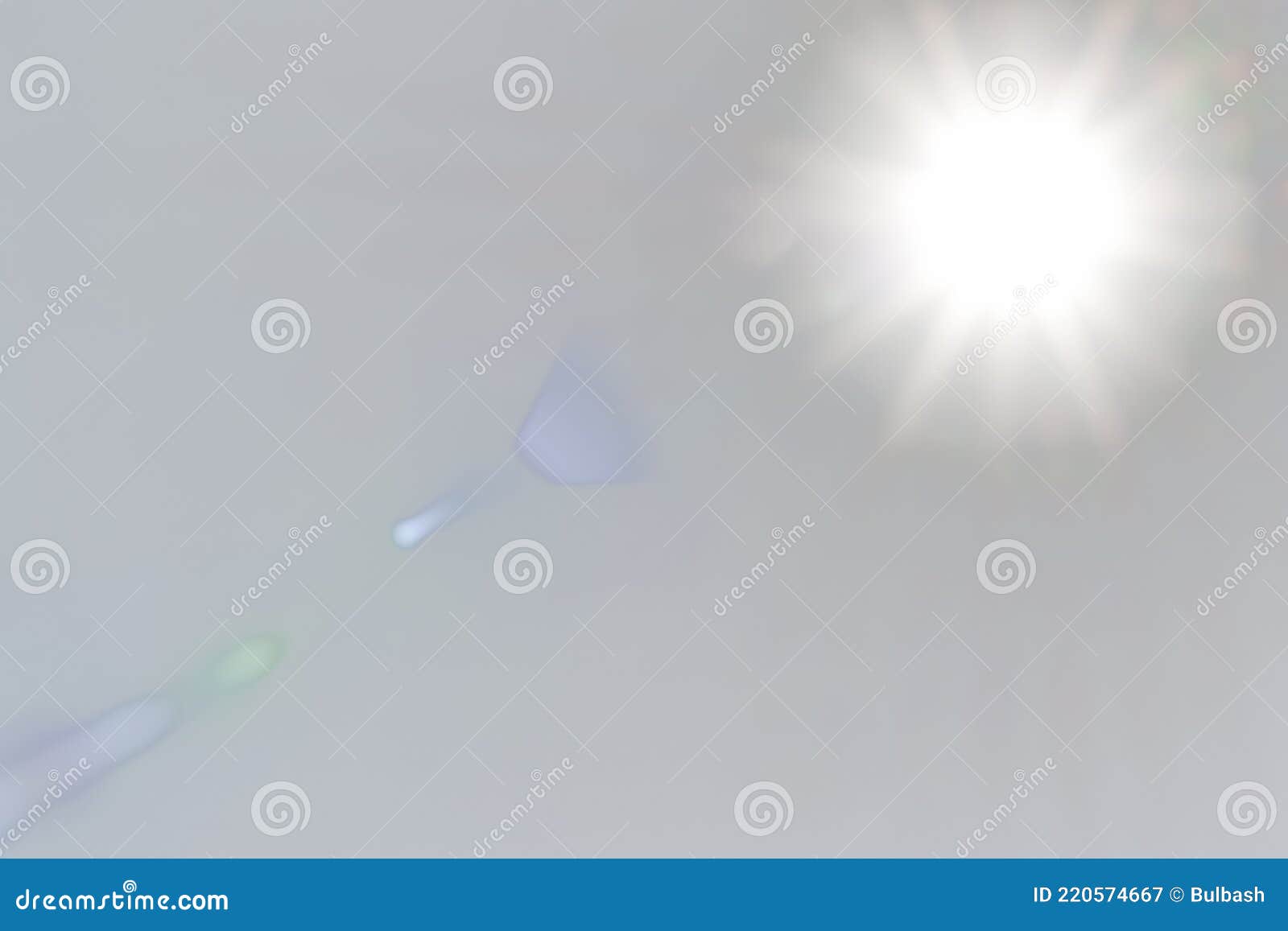 Neutral Sky with Highlights from the Sun Stock Image - Image of hazy ...