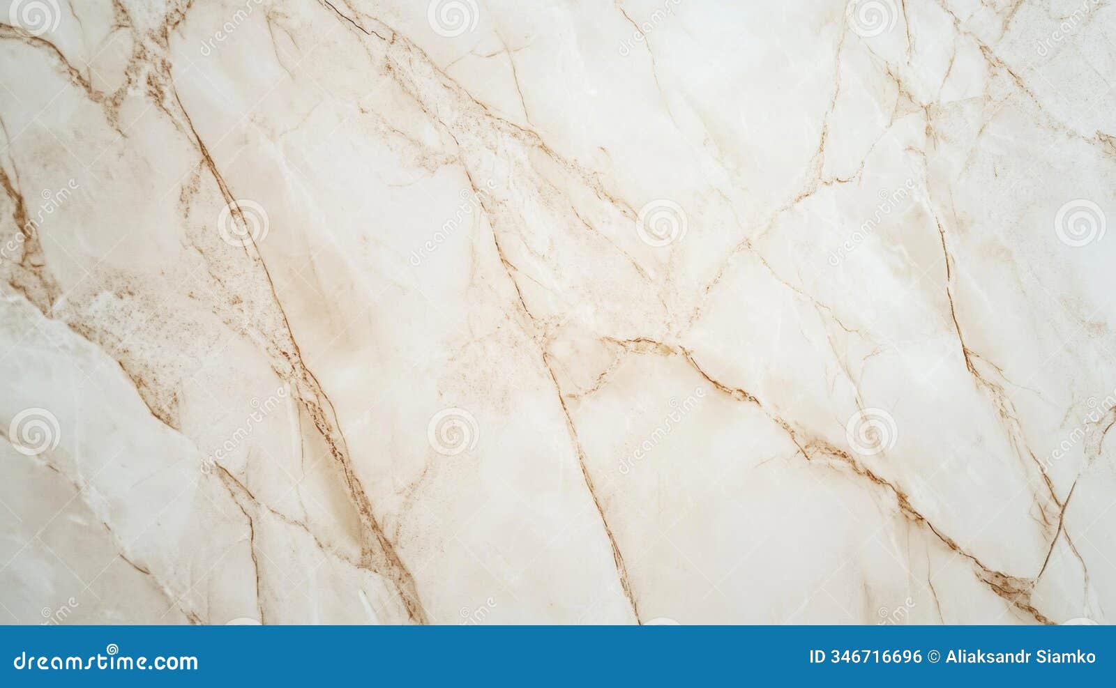 Neutral Toned Marble Surface with Horizontal Alignment Stock ...