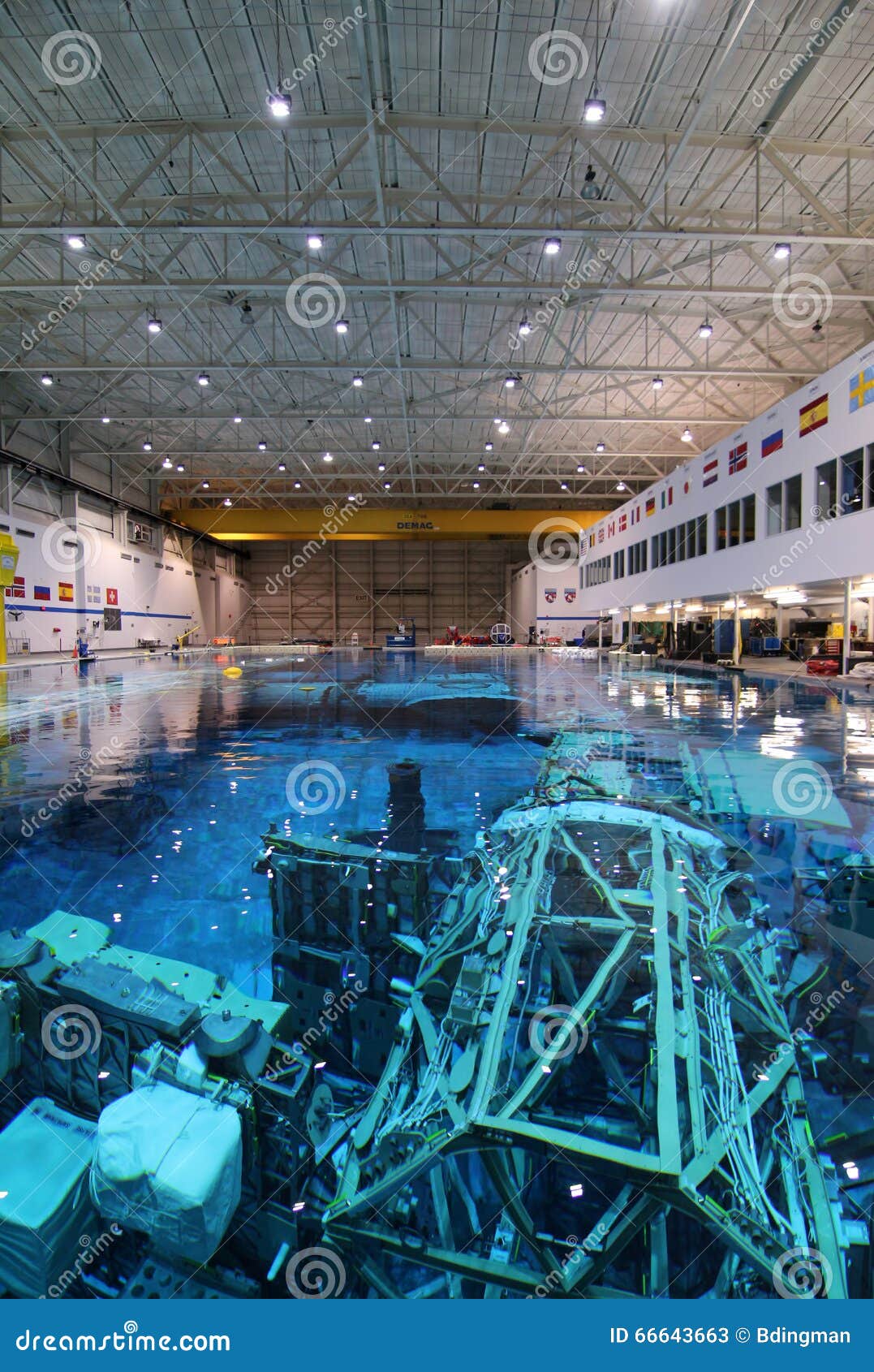 Neutraler Auftriebs-Labor - Johnson Space Center Redaktionelles ...