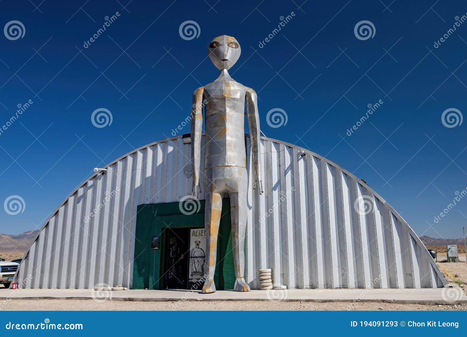 Exterior View of the Alien Research Center Editorial Stock Photo ...