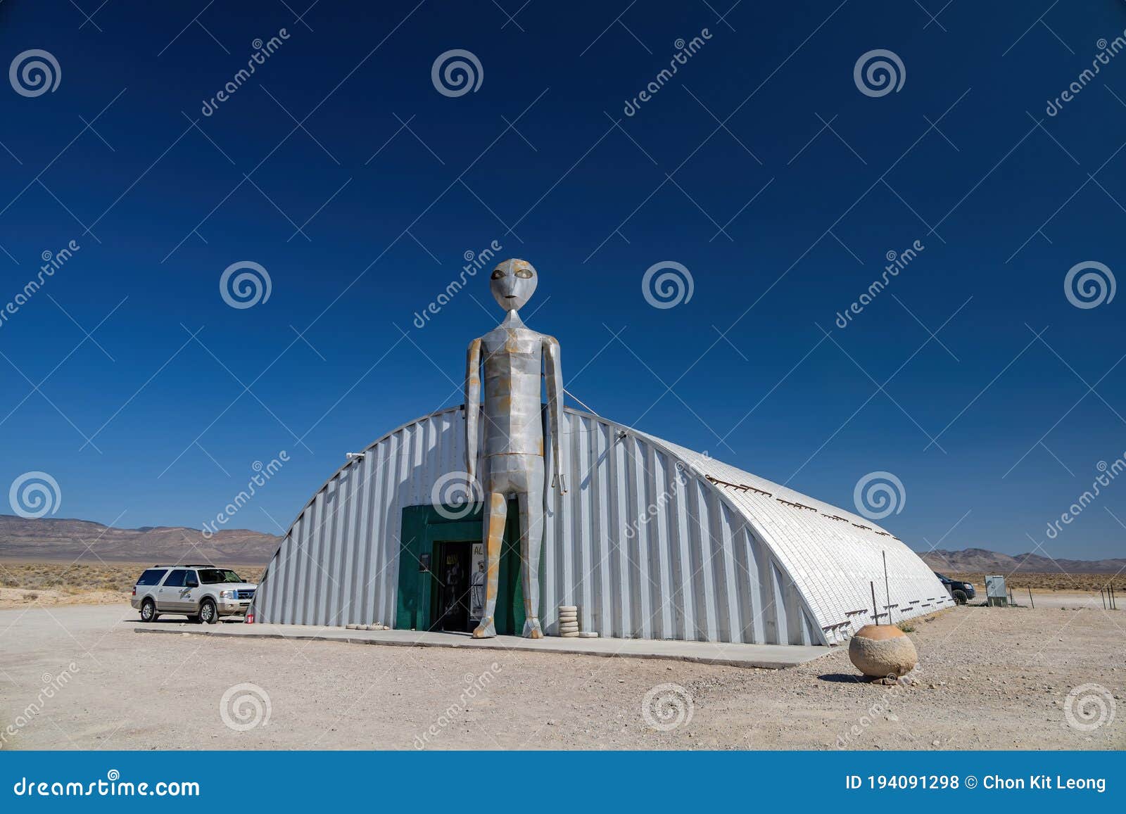 Exterior View of the Alien Research Center Editorial Stock Photo ...