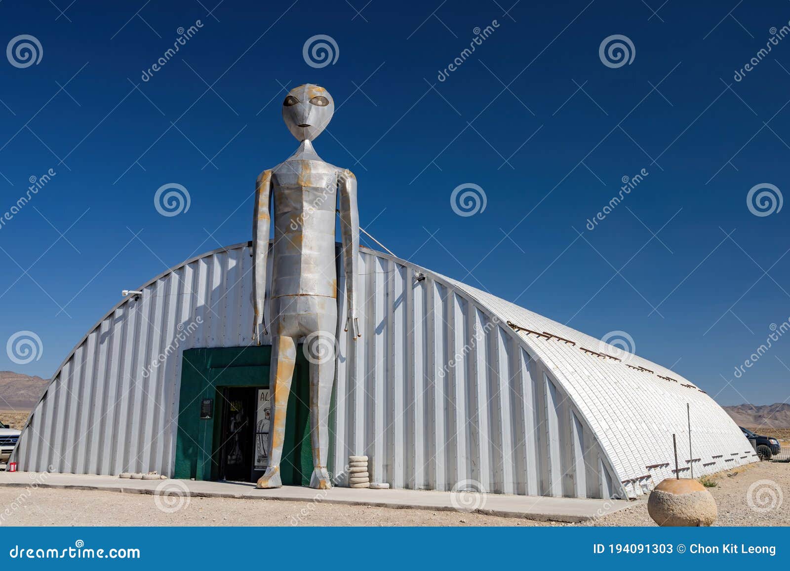 Exterior View of the Alien Research Center Editorial Stock Photo ...