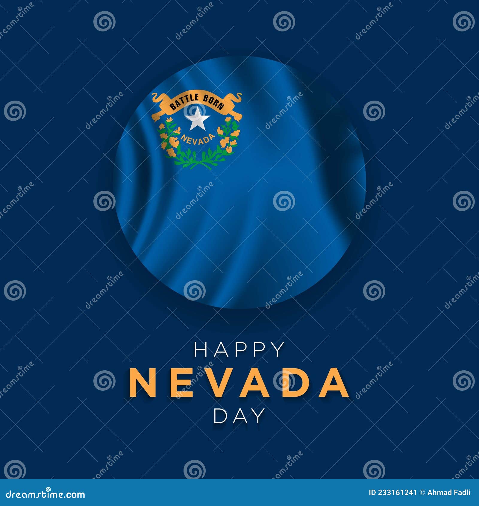 Nevada Day Background Design Stock Vector - Illustration of isolated ...