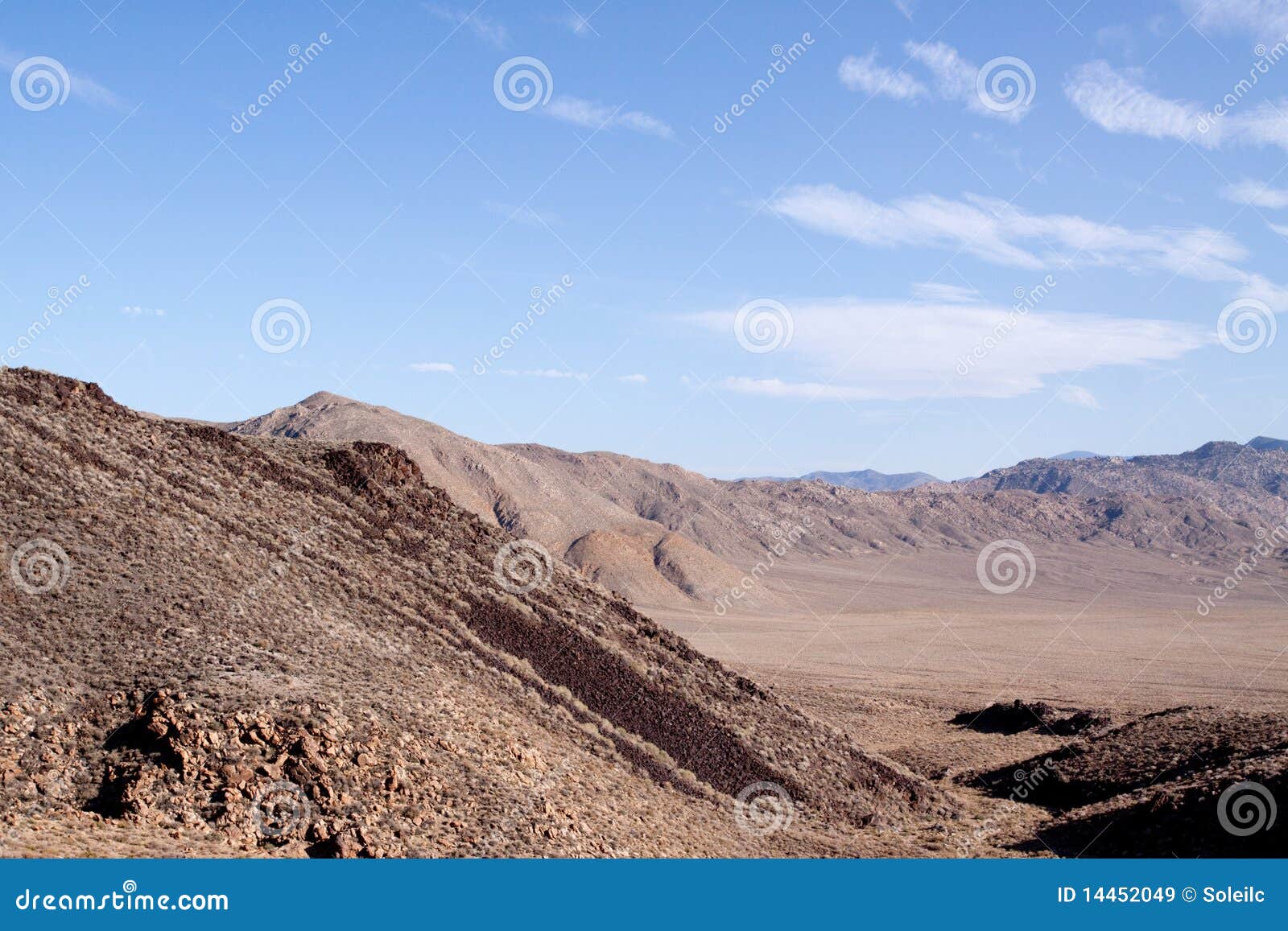 Nevada desert stock image. Image of desert, summer, scenery - 14452049