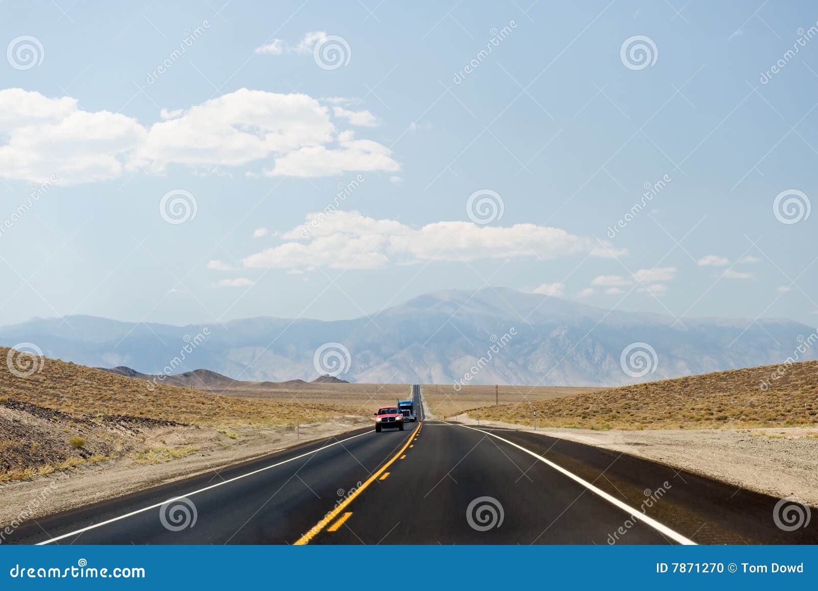 Nevada desert highway stock photo. Image of landscape - 7871270
